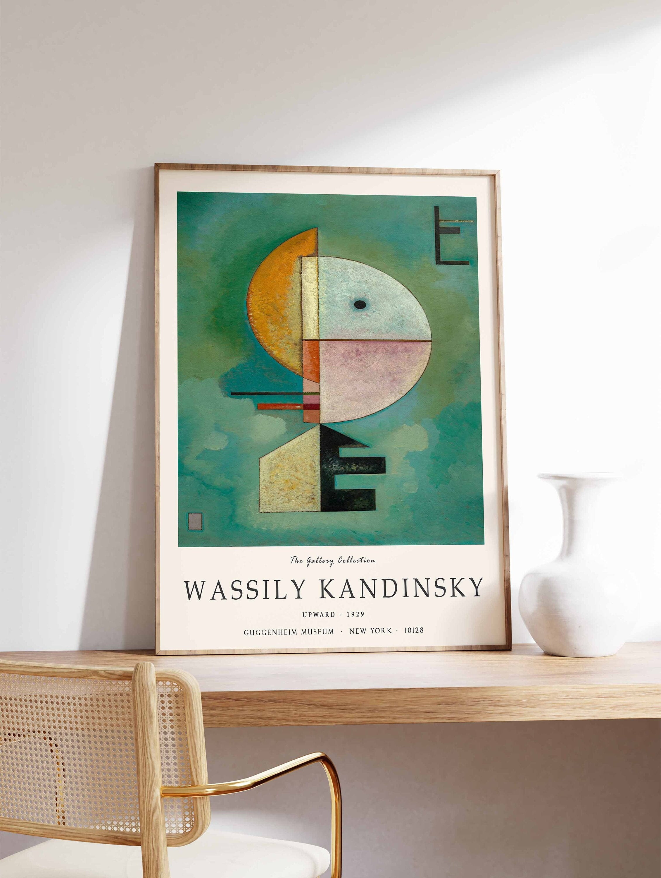 POSTER Kandinsky Exhibition Poster, Upward, Abstract Kandinsky Print, Kandinsky Art print ...