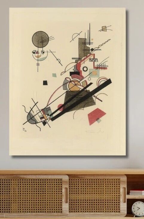 POSTER Kandinsky - Joyous Ascent Poster,Wassily Kandinsky Print ...