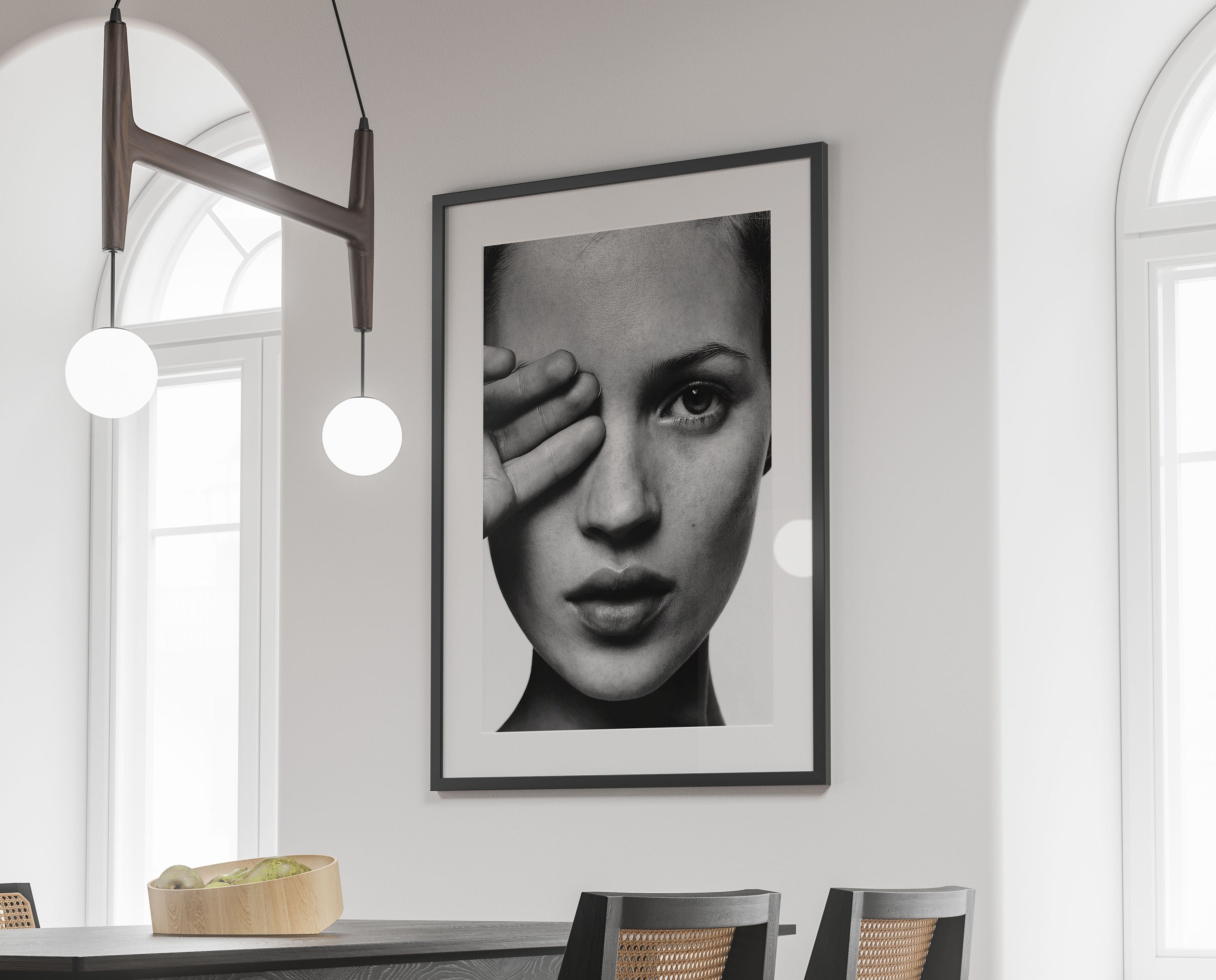 POSTER Kate Moss Print, Black and White, Kate Moss Poster, Feminist ...