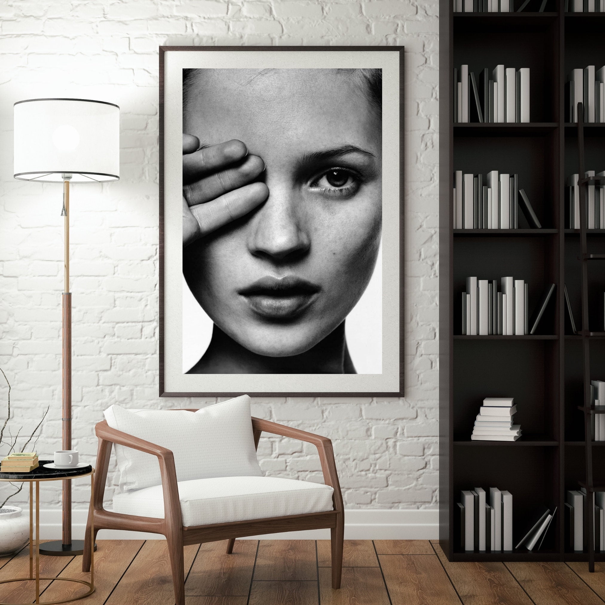 POSTER Kate Moss Print, Black and White, Kate Moss Poster, Feminist ...