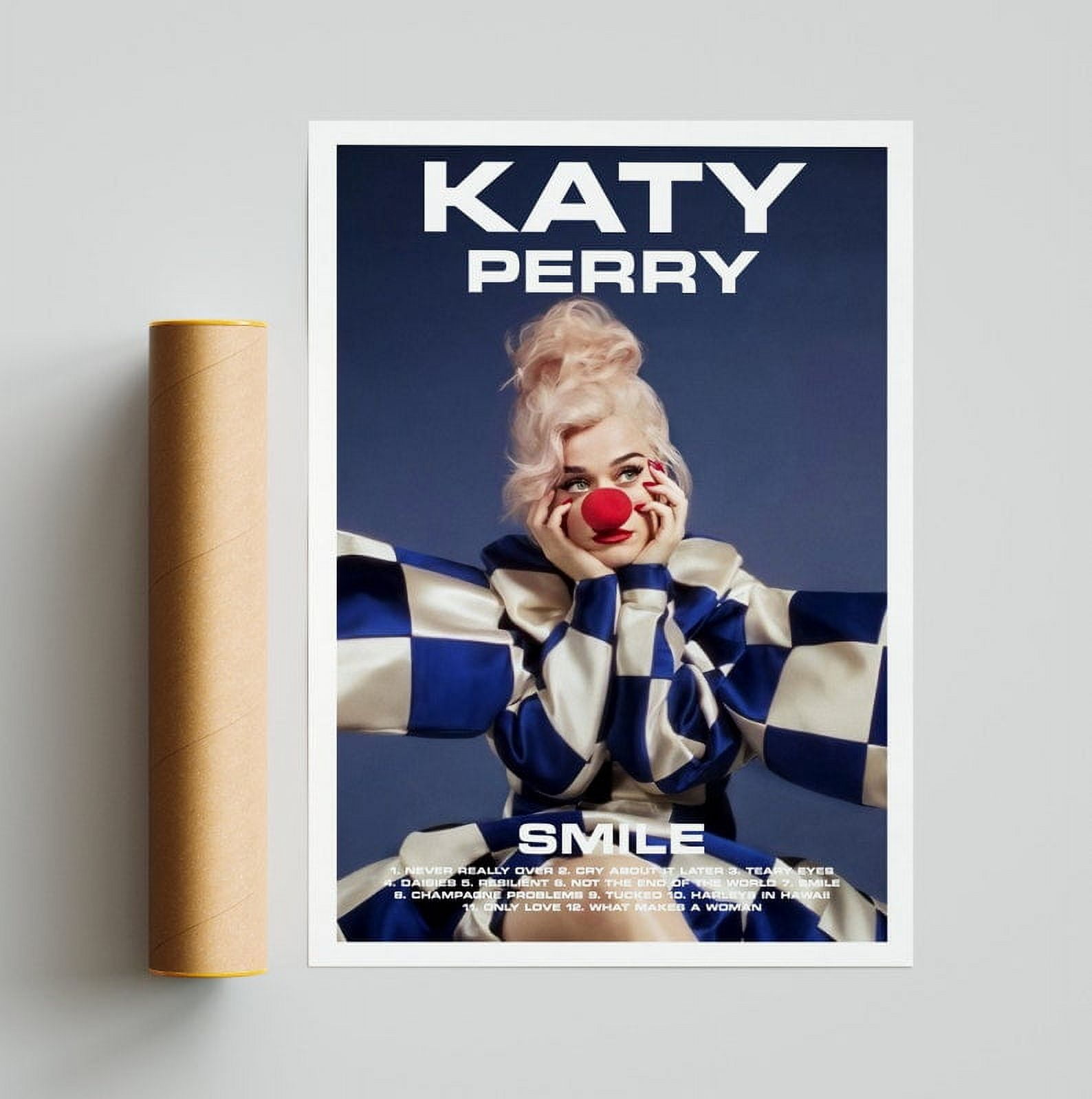 POSTER Katy Perry Album Poster / Smile Poster / Album Cover Poster ...