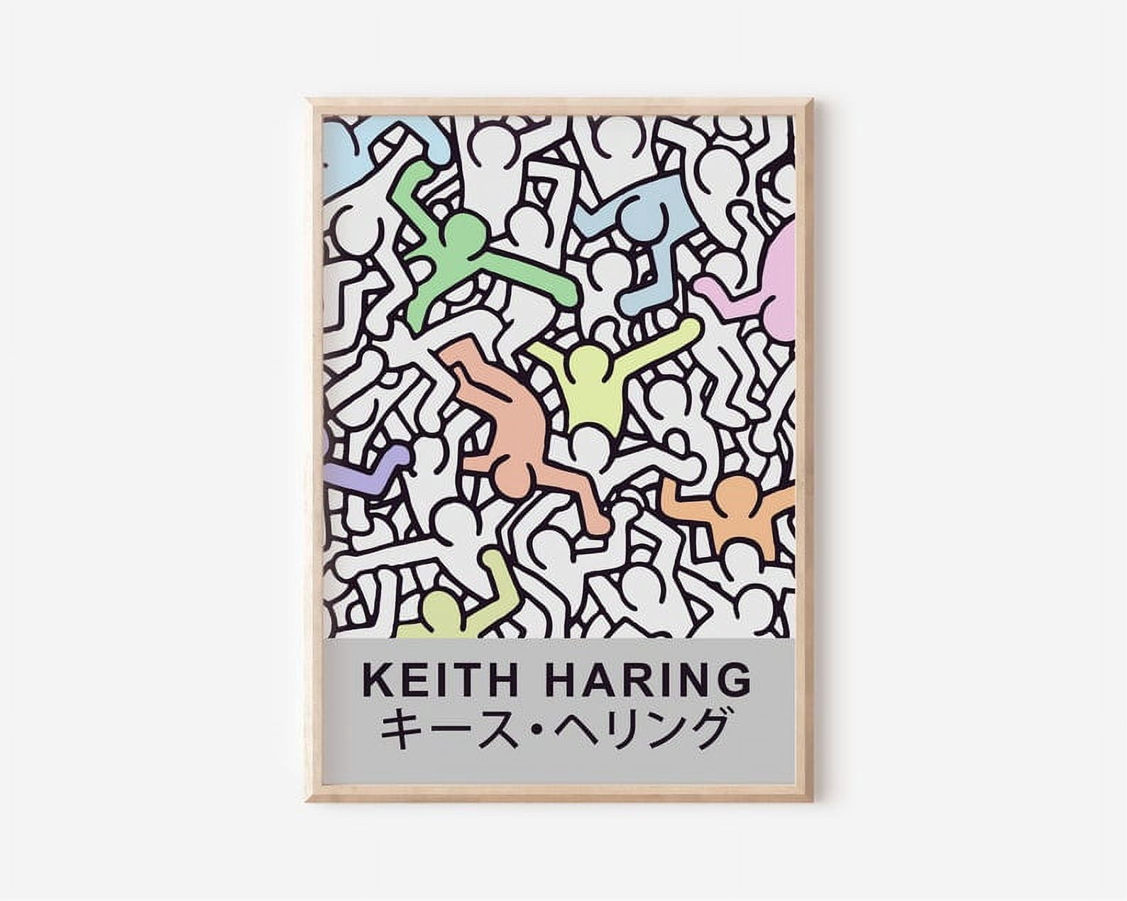 POSTER Keith Haring Art Exhibition Poster, Keith Haring Japanese ...