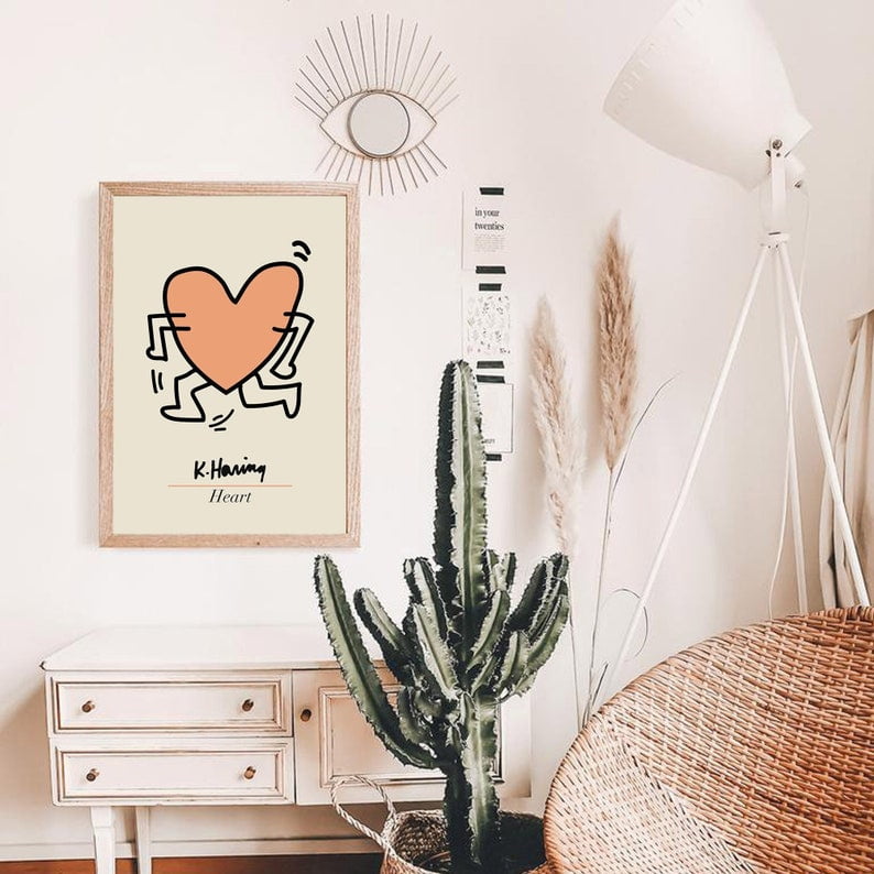POSTER Keith Haring Love Pop Art, Keith Haring Poster, Keith Haring ... POSTER Keith Haring Love Pop Art, Keith Haring Poster, Keith Haring ...