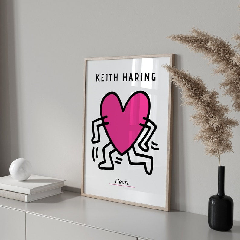 Poster Keith Haring Print, Keith Haring Poster, Museum Poster, Keith ...