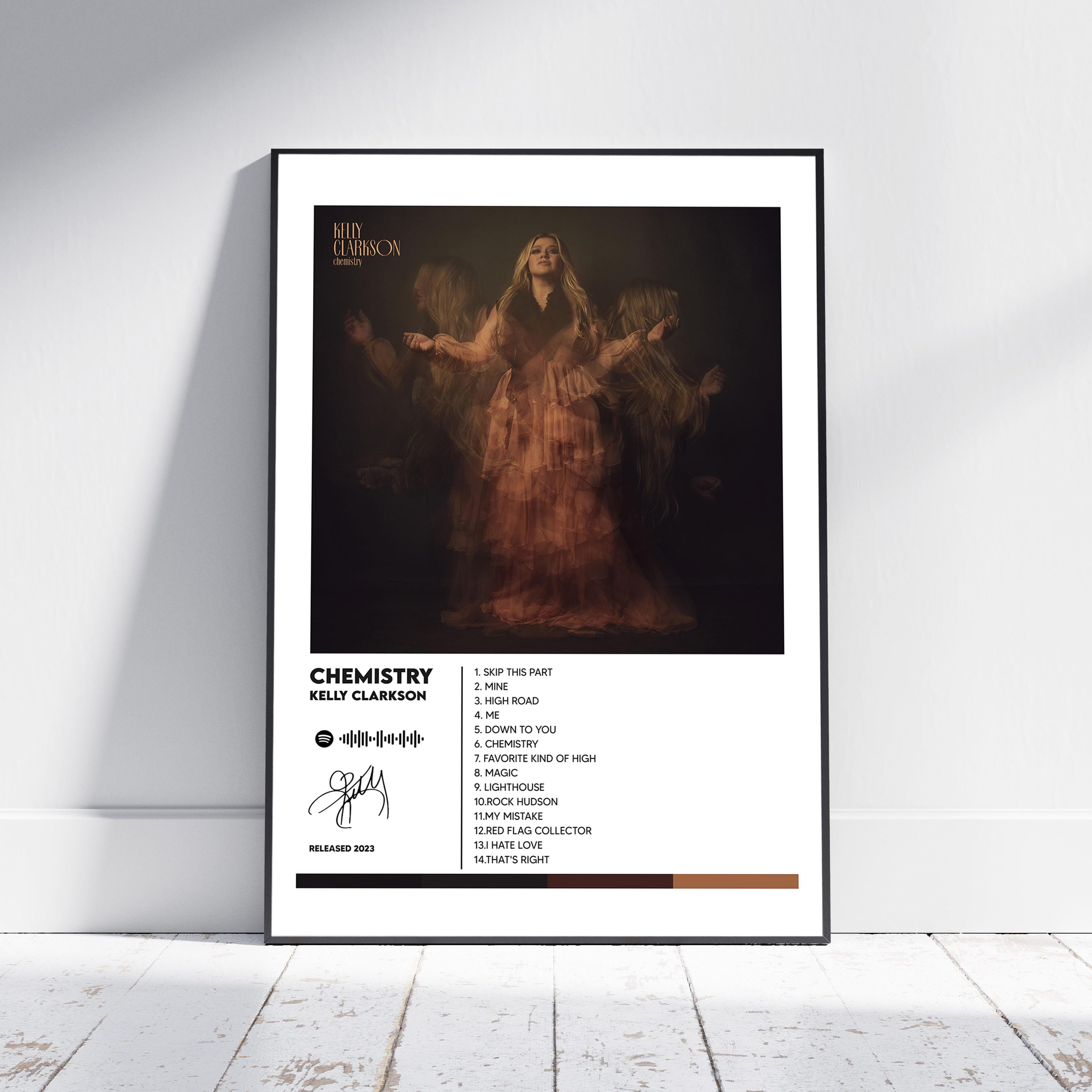 POSTER Kelly Clarkson - Chemistry Album Poster / Album Cover Poster ...