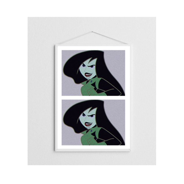 POSTER Kim Possible Shego Character Print, Shego Poster, Disney Villan ...