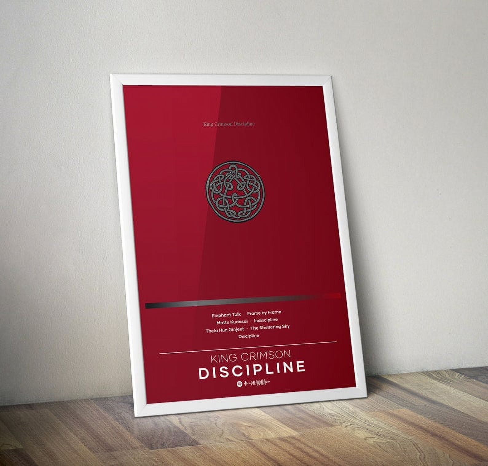 POSTER King Crimson Poster Print | Discipline Poster | Album Poster ...