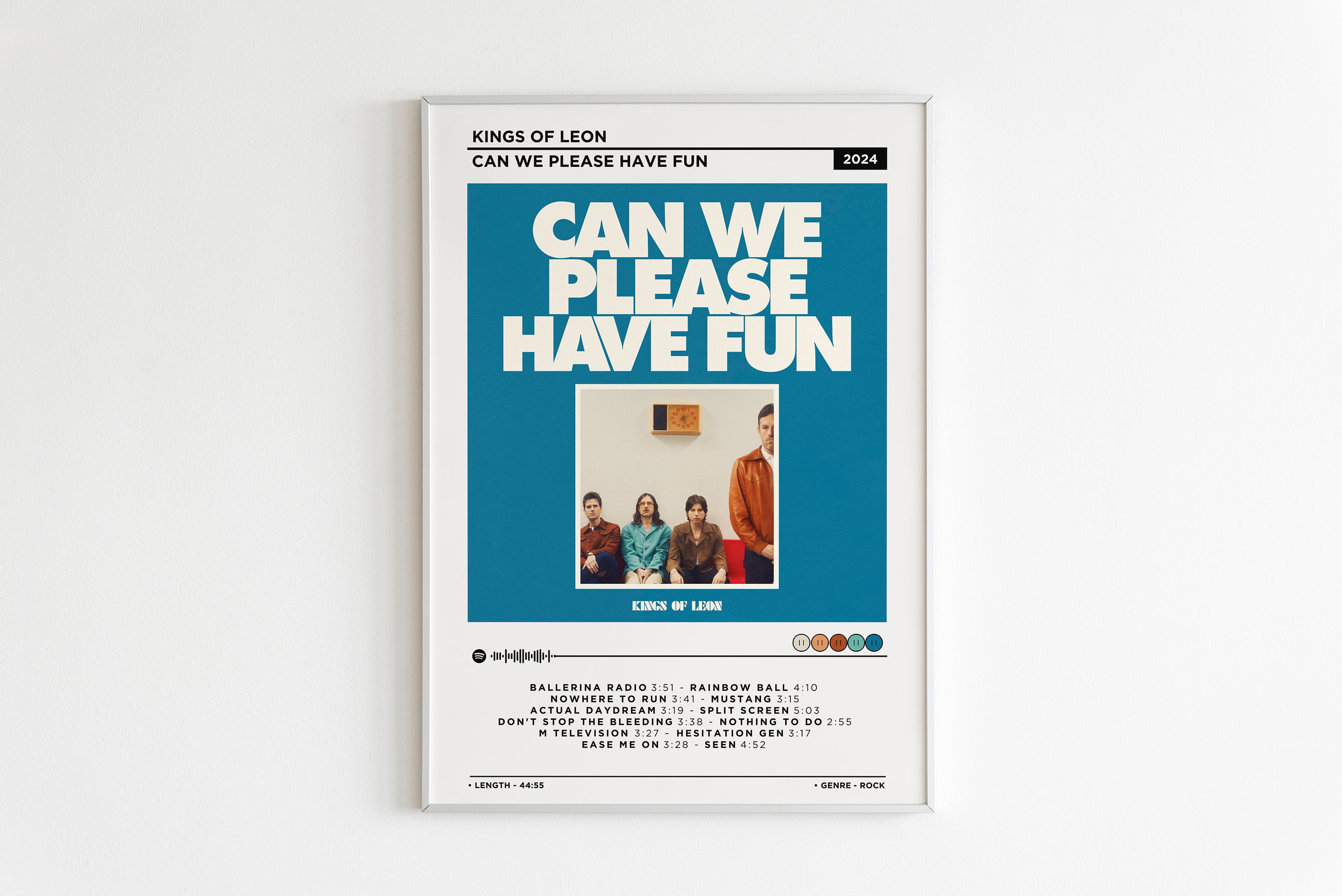 POSTER Kings Of Leon - Can We Please Have Fun Album Poster / Album ...