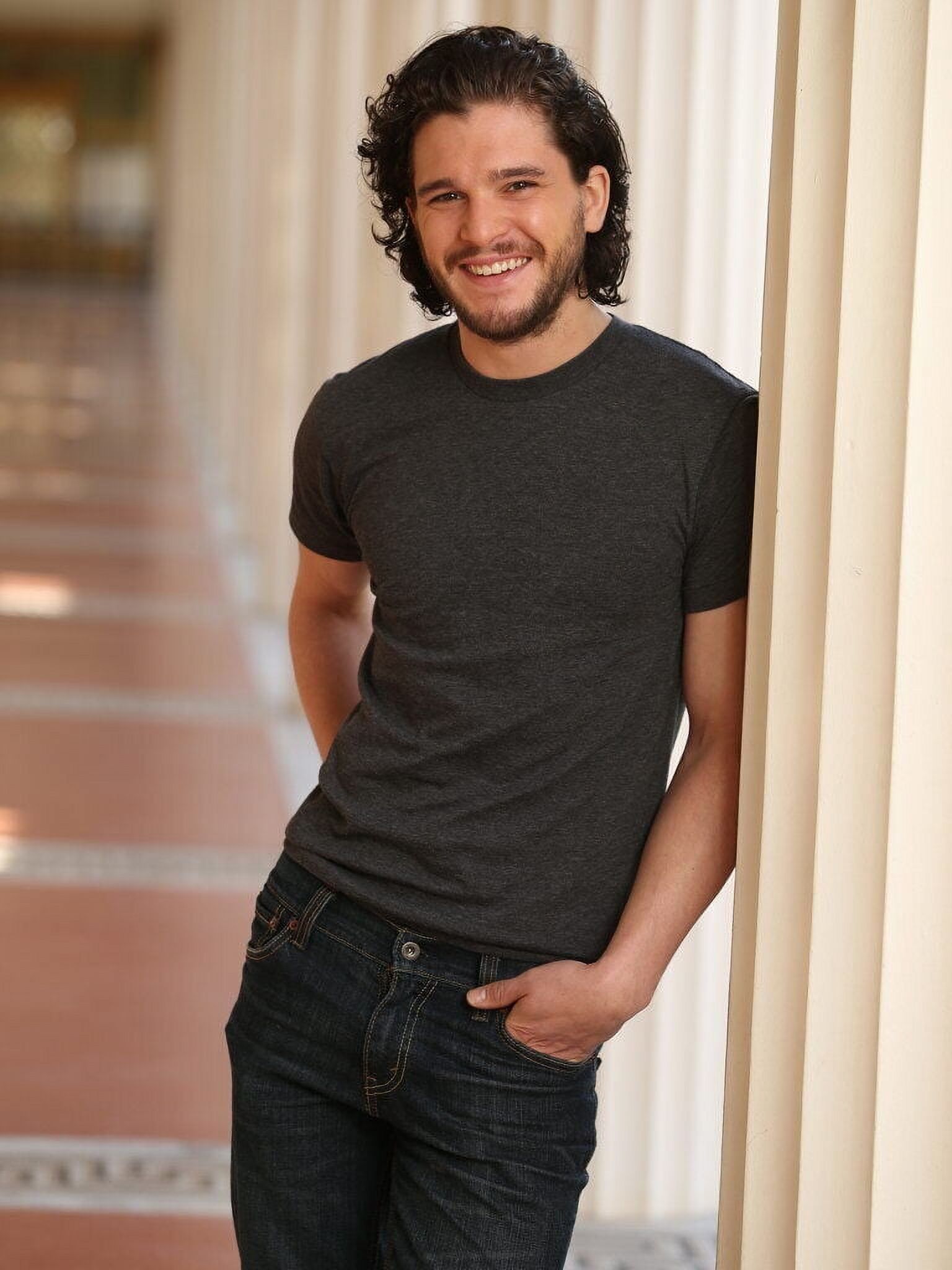 POSTER Kit Harington Smile Cute Handsome Hot Photo Actor Decor WALL ...