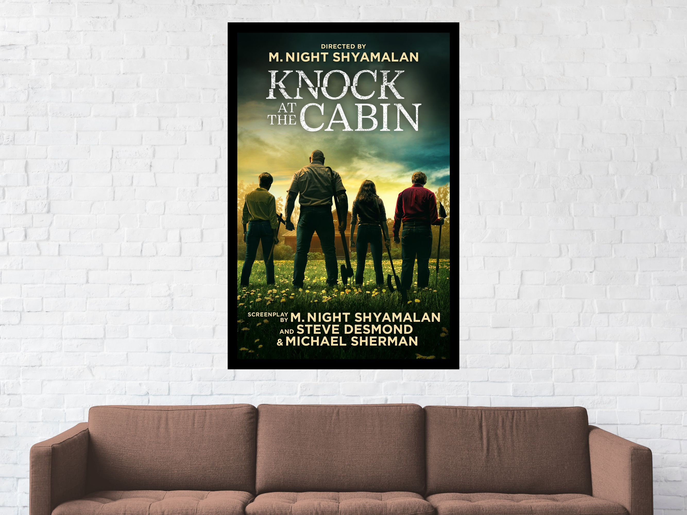 POSTER Knock at the Cabin (2023) - Movie Poster-UNFRAMED - Walmart.com