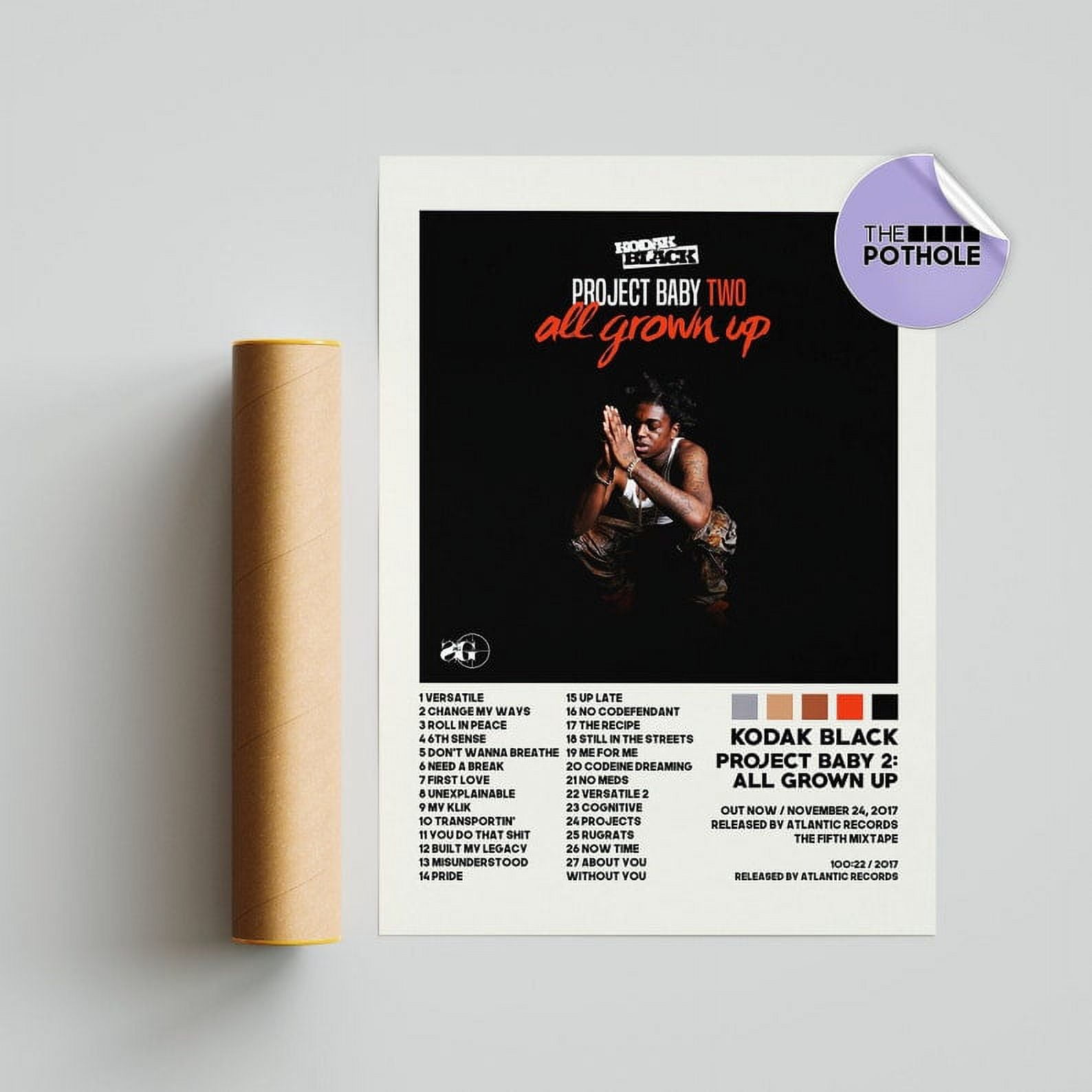 POSTER Kodak Black Posters / Project Baby 2 All Grown Up Poster ...