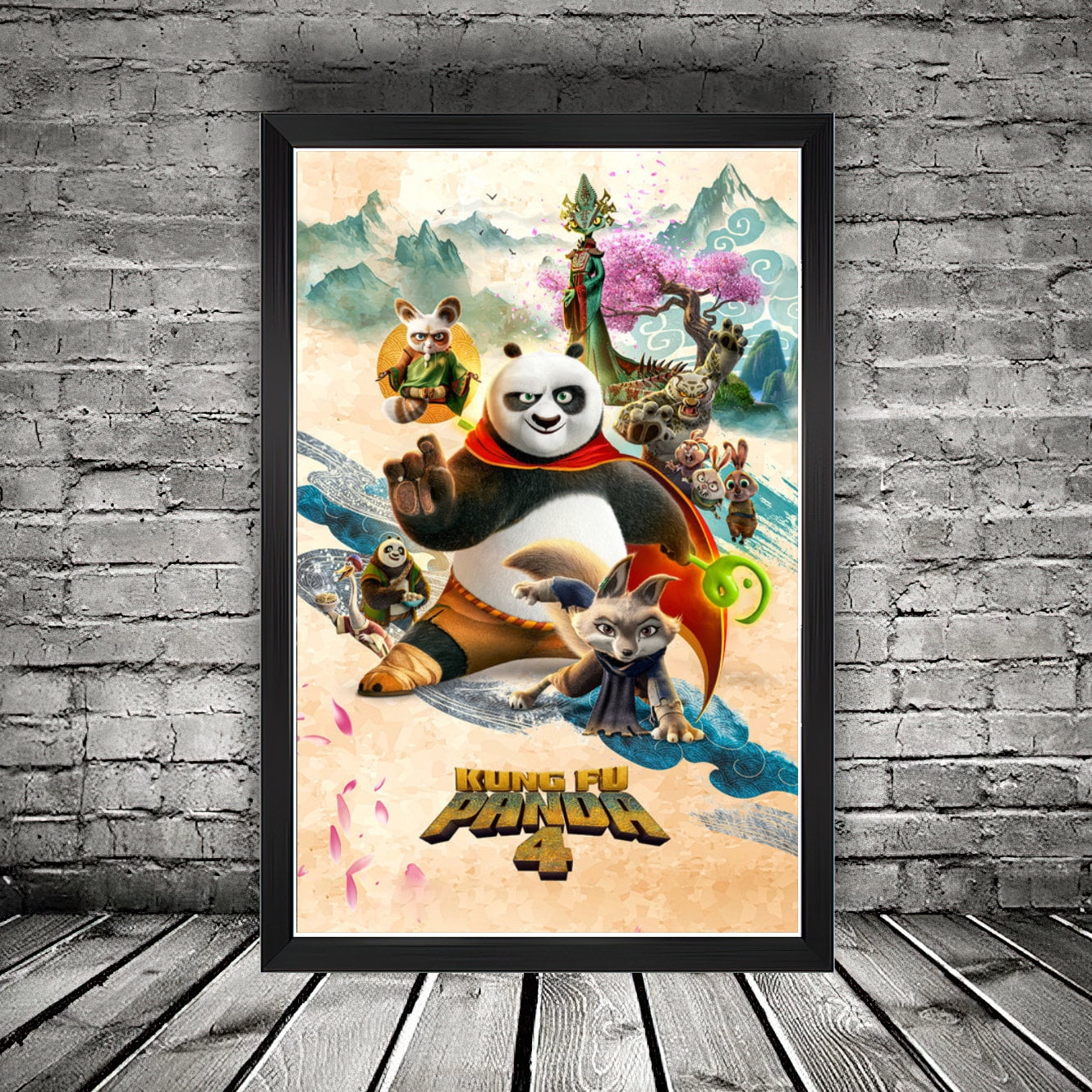 POSTER Kung Fu Panda 4 (2024) Movie Posters | Film Posters | Cinema ...