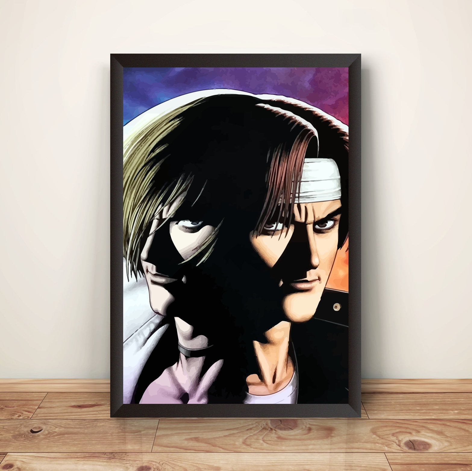 POSTER Kyo X Iori The King Of Fighters KOF95 Premium Poster-UNFRAMED ...