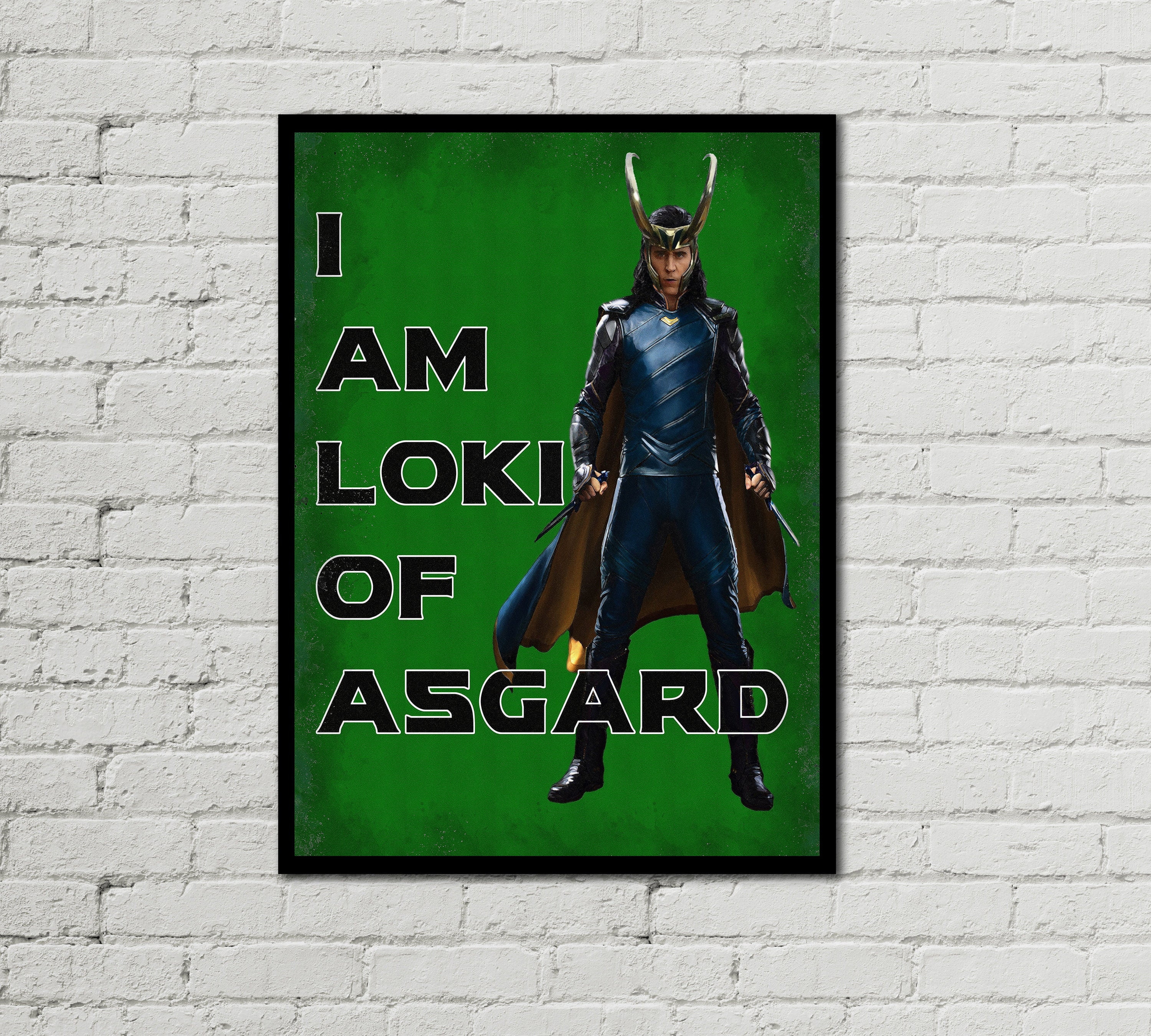 POSTER LOKI - Loki Poster - Loki Print - Thor Print - Marvel Poster ...