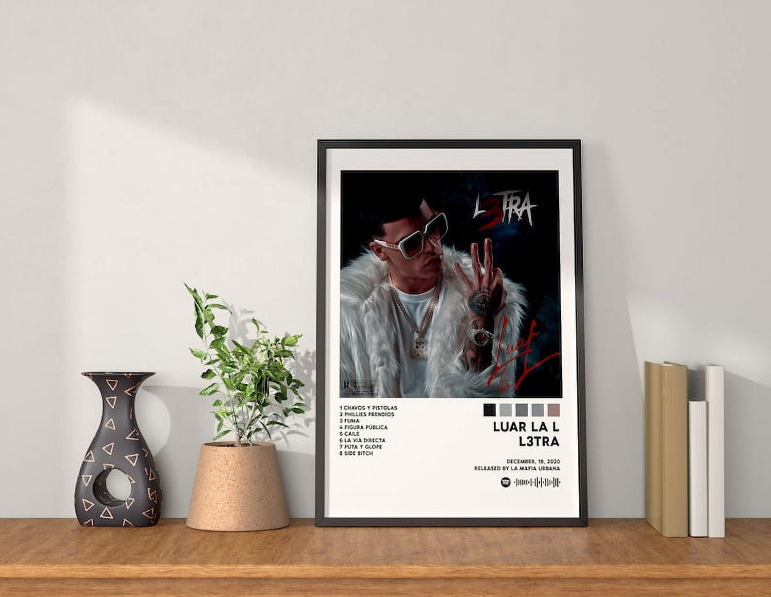 POSTER LUAR LA L / L3TRA / Imprimible , portada del álbum, poster ...