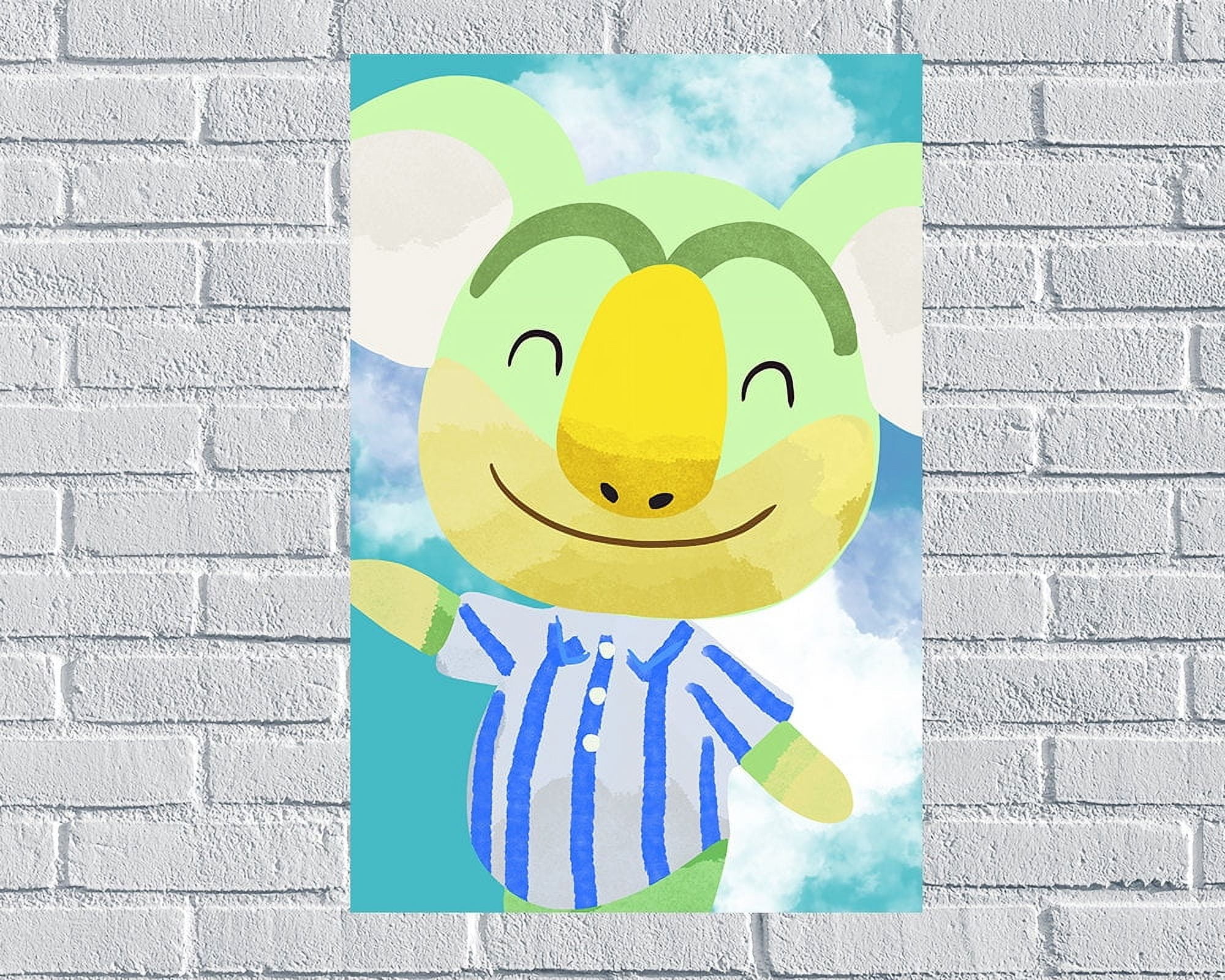 POSTER LYMAN Animal Crossing New Horizons Harv's Island Villager Poster ...
