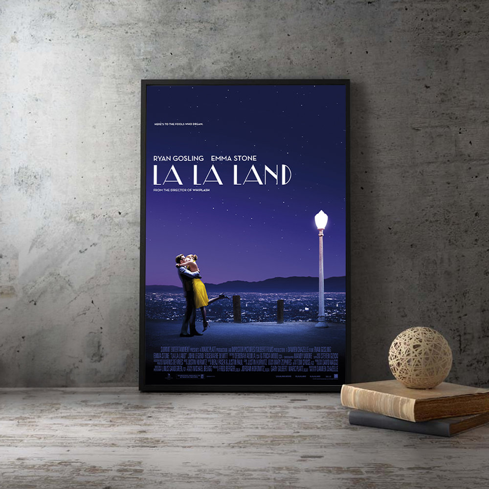 POSTER La La Land Ryan Gosling 2016 Movie Poster,Wall Art Decor Home ...