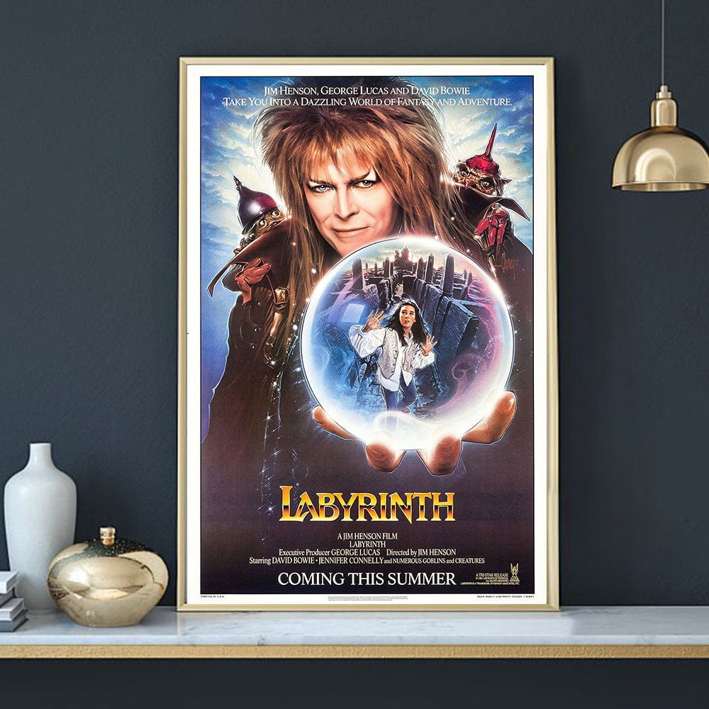 POSTER Labyrinth 1986 Poster, Movie Poster, Labyrinth Print, Film ...