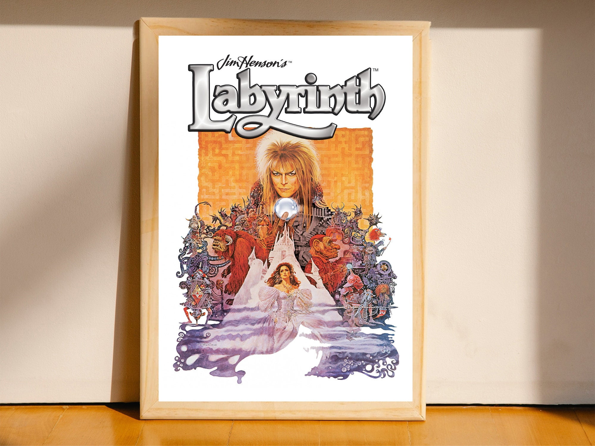 POSTER Labyrinth Movie posters|poster collectibles|Poster |house ...
