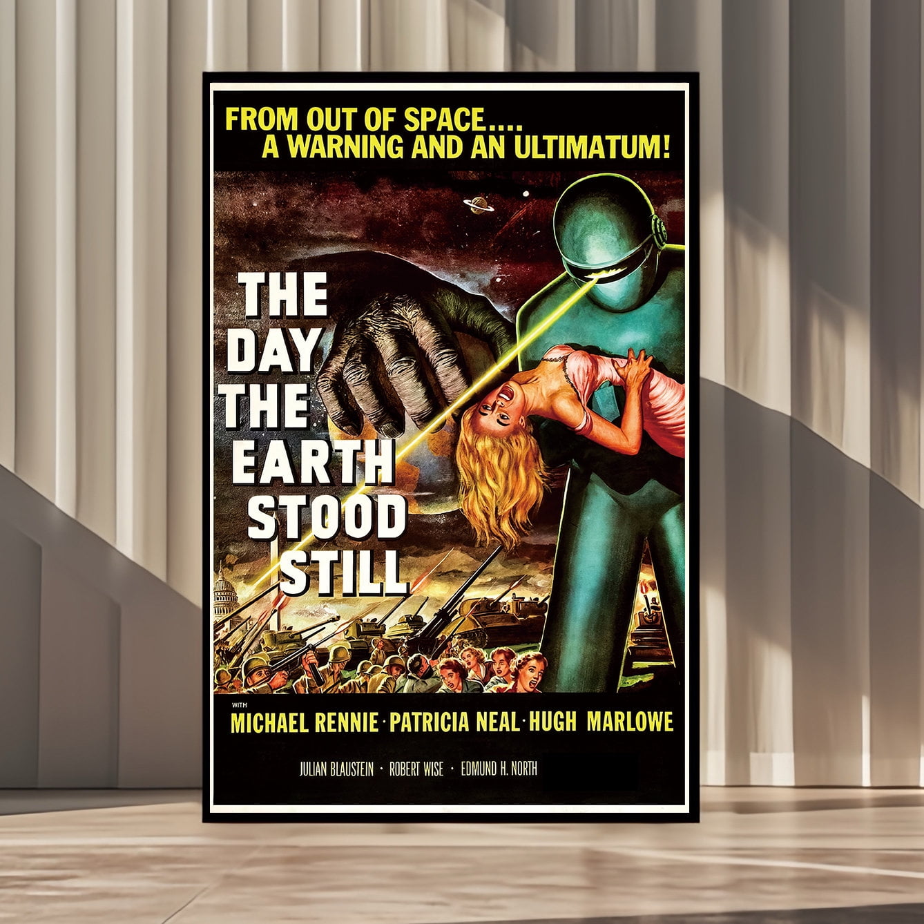 POSTER Laminated The Day The Earth Stood Still Movie Poster,Vintage ...