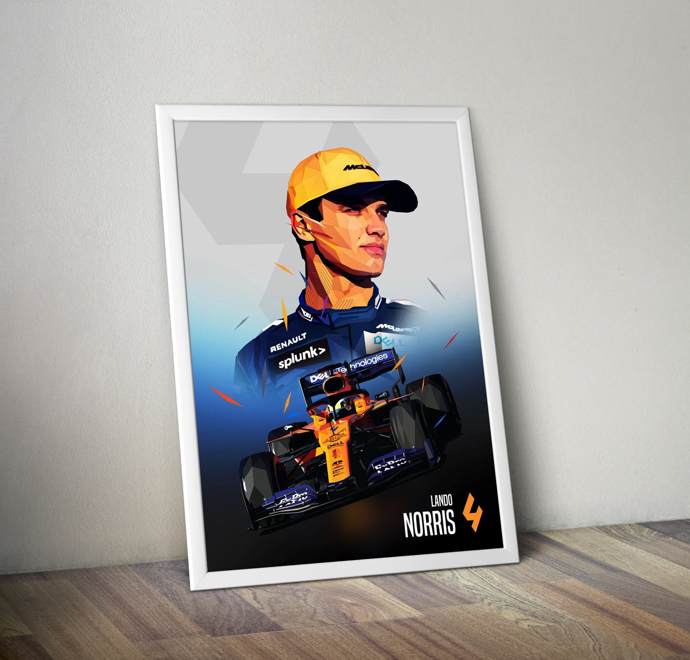 POSTER Lando Norris Poster F1 Poster F1 Car Poster F1 Car Formula 1 Car ...