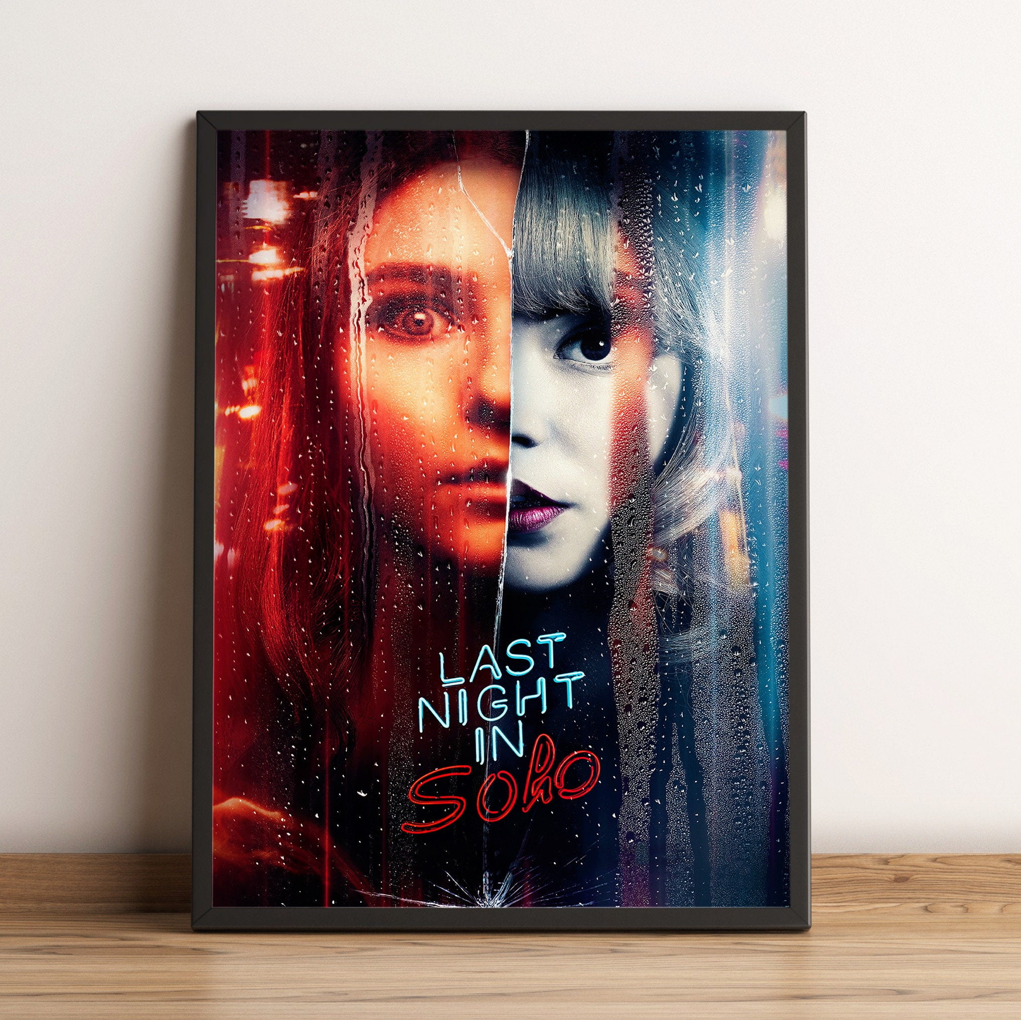 POSTER Last Night in Soho Poster, Anya Taylor Joy Wall Art, Thomasin ... POSTER Last Night in Soho Poster, Anya Taylor Joy Wall Art, Thomasin ...