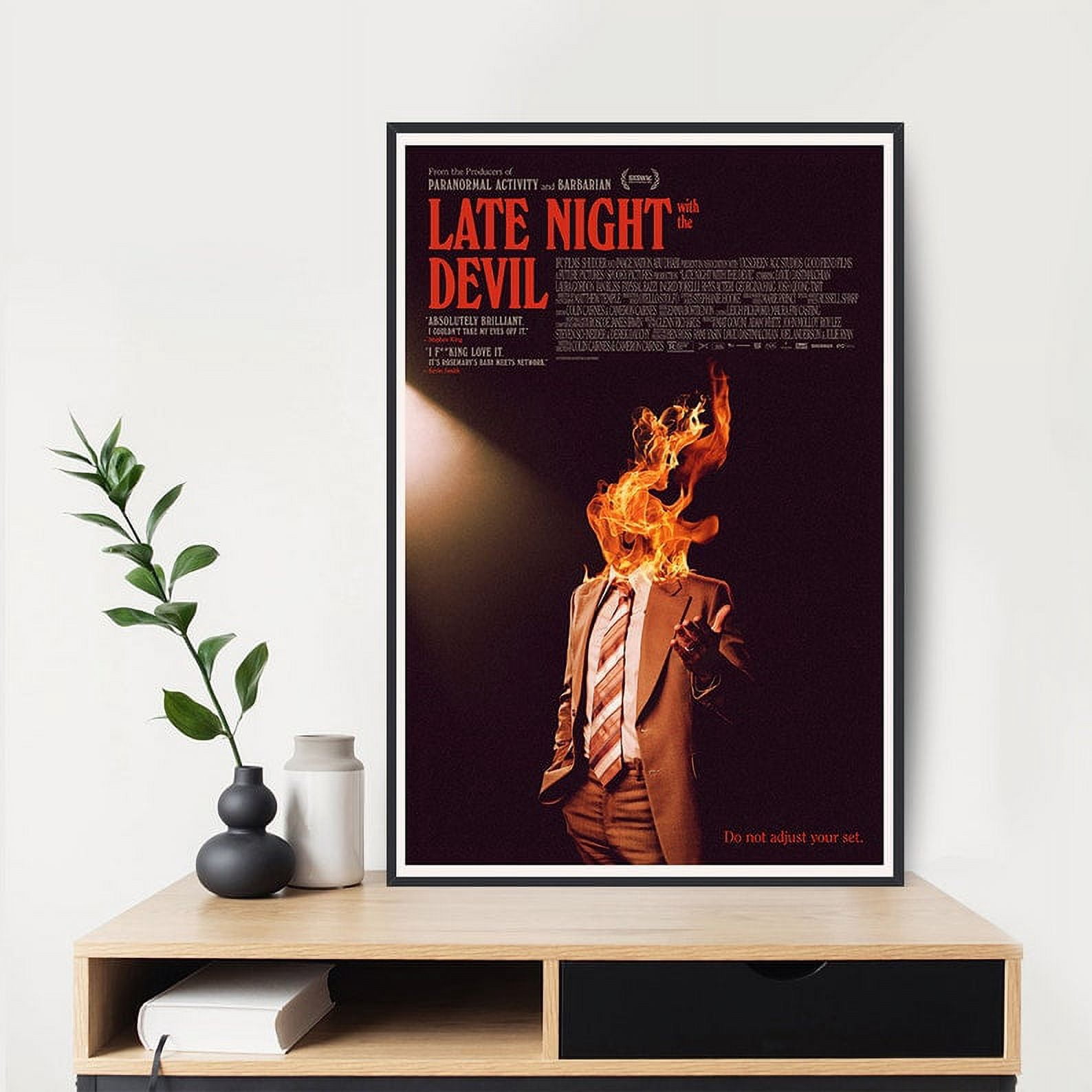POSTER Late Night with the Devil 2024 Movie Poster Art Movie Wall Room ...