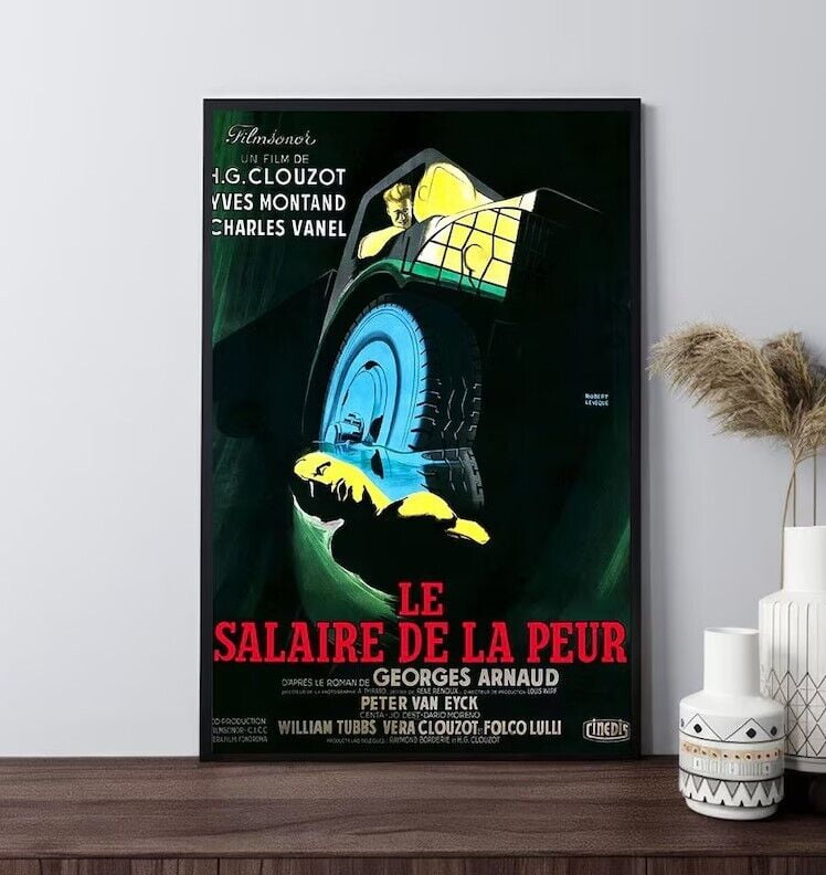 POSTER Le Salaire de la peur (1953) movie poster, film Poster-24x36 ...