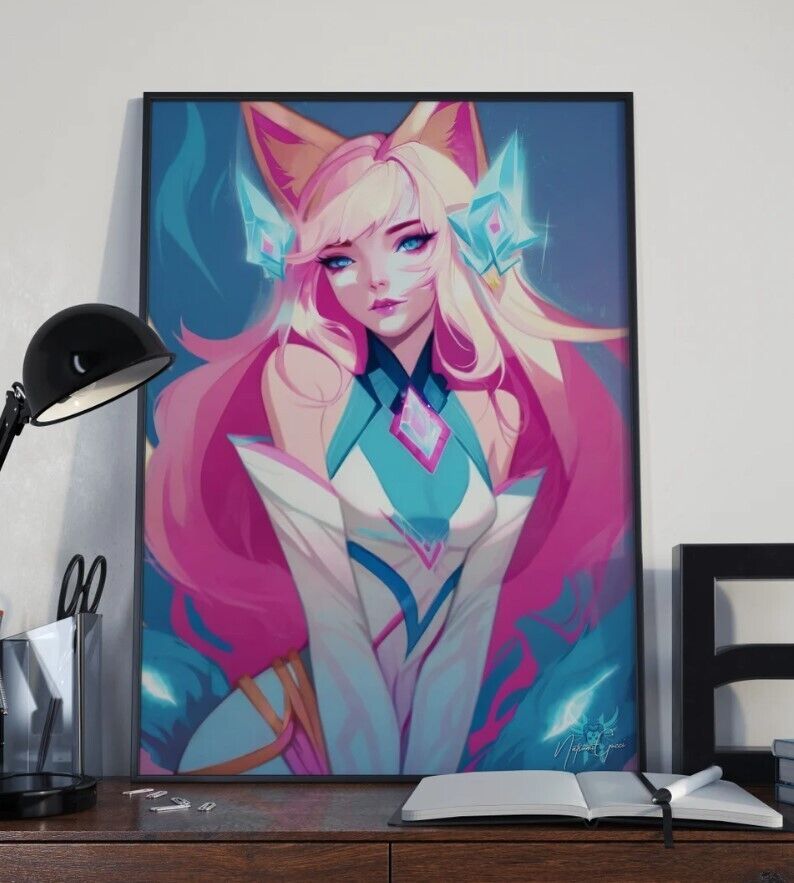 POSTER League of Legends Ahri Poster:-24x36-UNFRAMED - Walmart.com