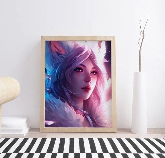 POSTER League of Legends KDA Ahri Poster:-12x18-UNFRAMED - Walmart.com