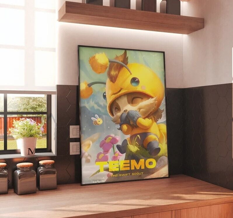 POSTER League of Legends Teemo Poster Collection All Skins 2-8x12 ...
