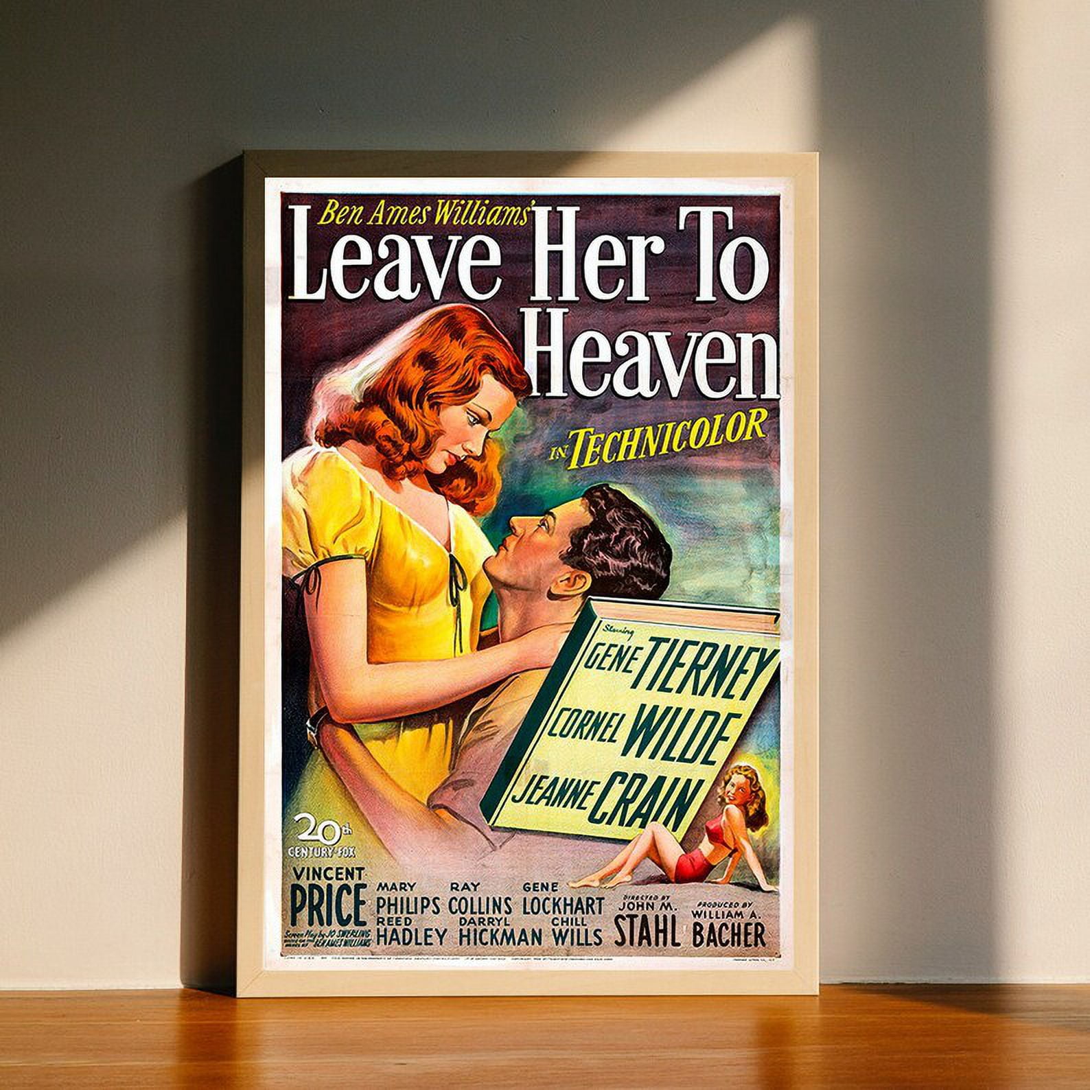 POSTER Leave Her to Heaven Movie Poster, Wall Art Decor, Home Decor, No ...