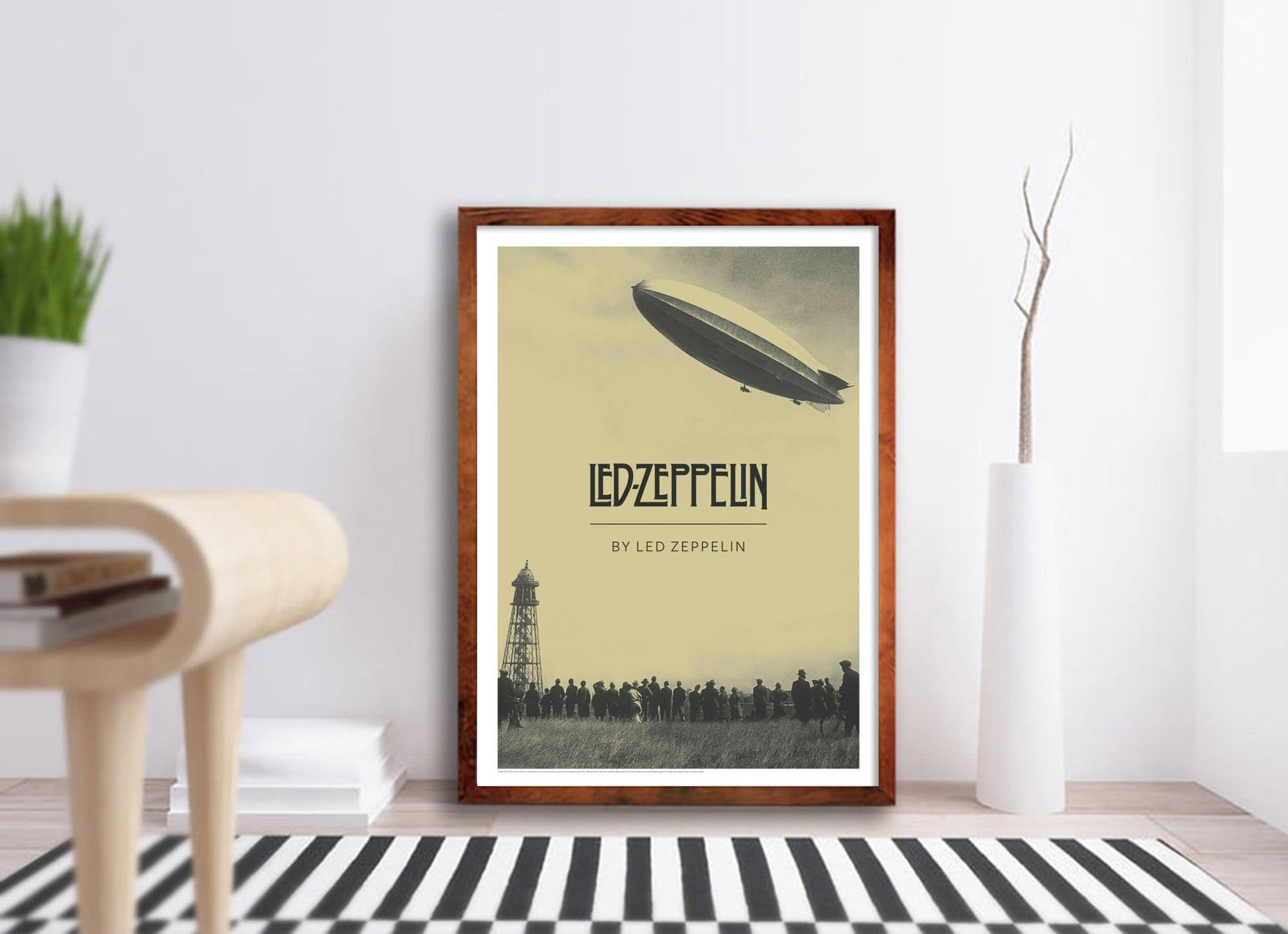 POSTER Led Zeppelin Gig / Tour - Rock Poster - Music Wall Decor- Rock ...