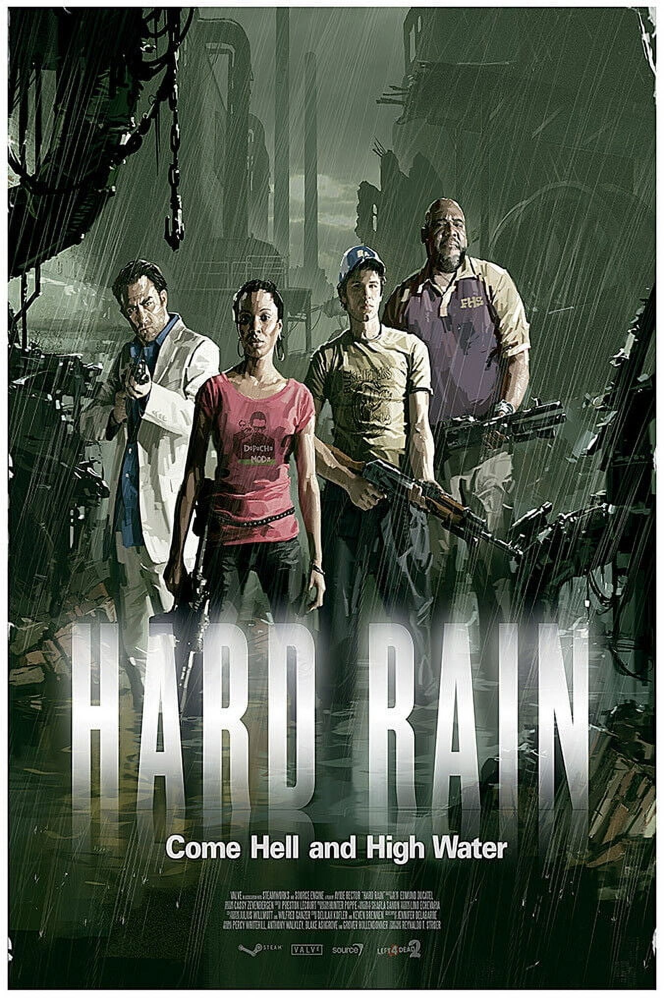 POSTER Left 4 Dead 2 Hard Rain PS3 XBOX 360 Premium POSTER MADE IN USA ...