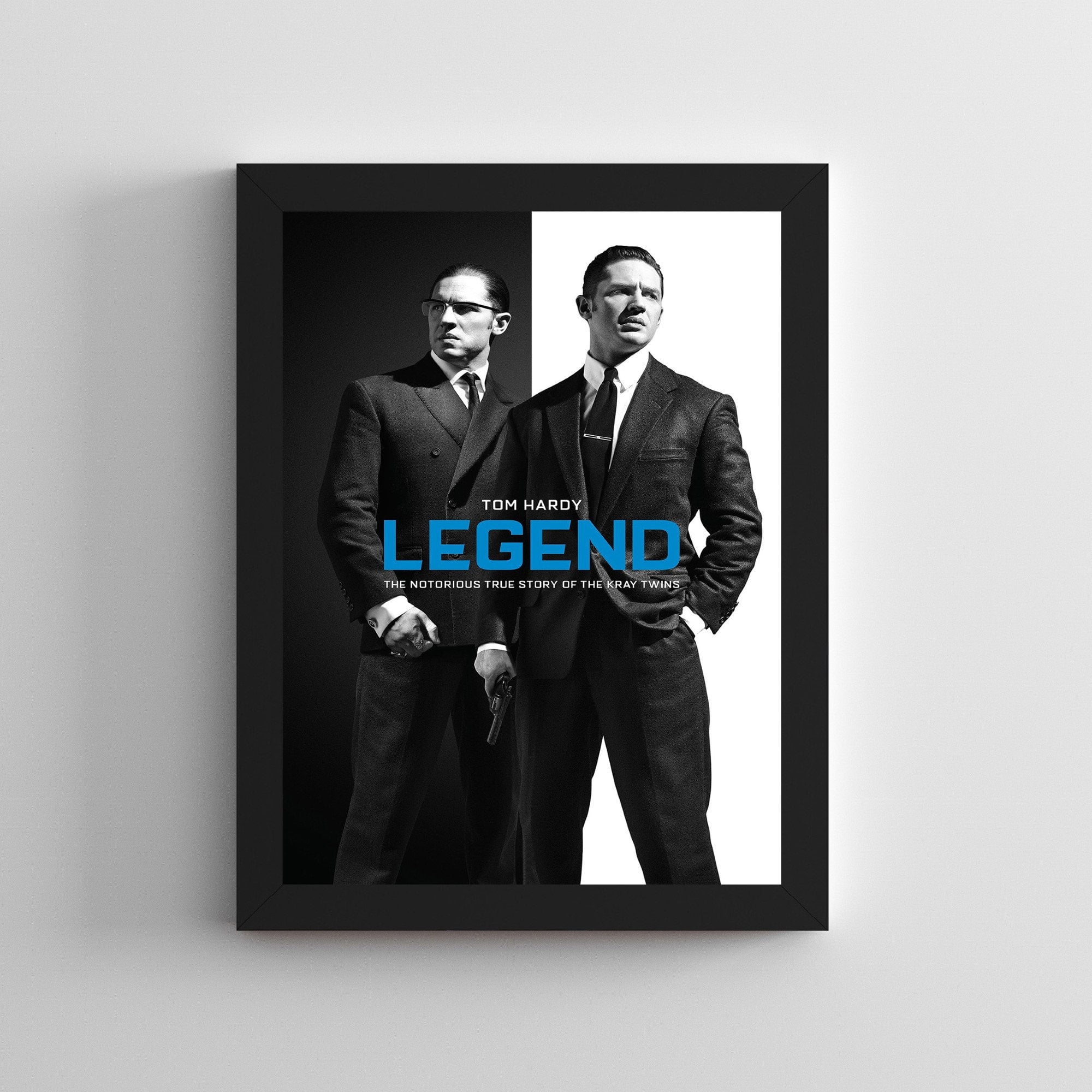 Poster Legend Tom Hardy British Crime Film / Movie Poster -UNFRAMED ...