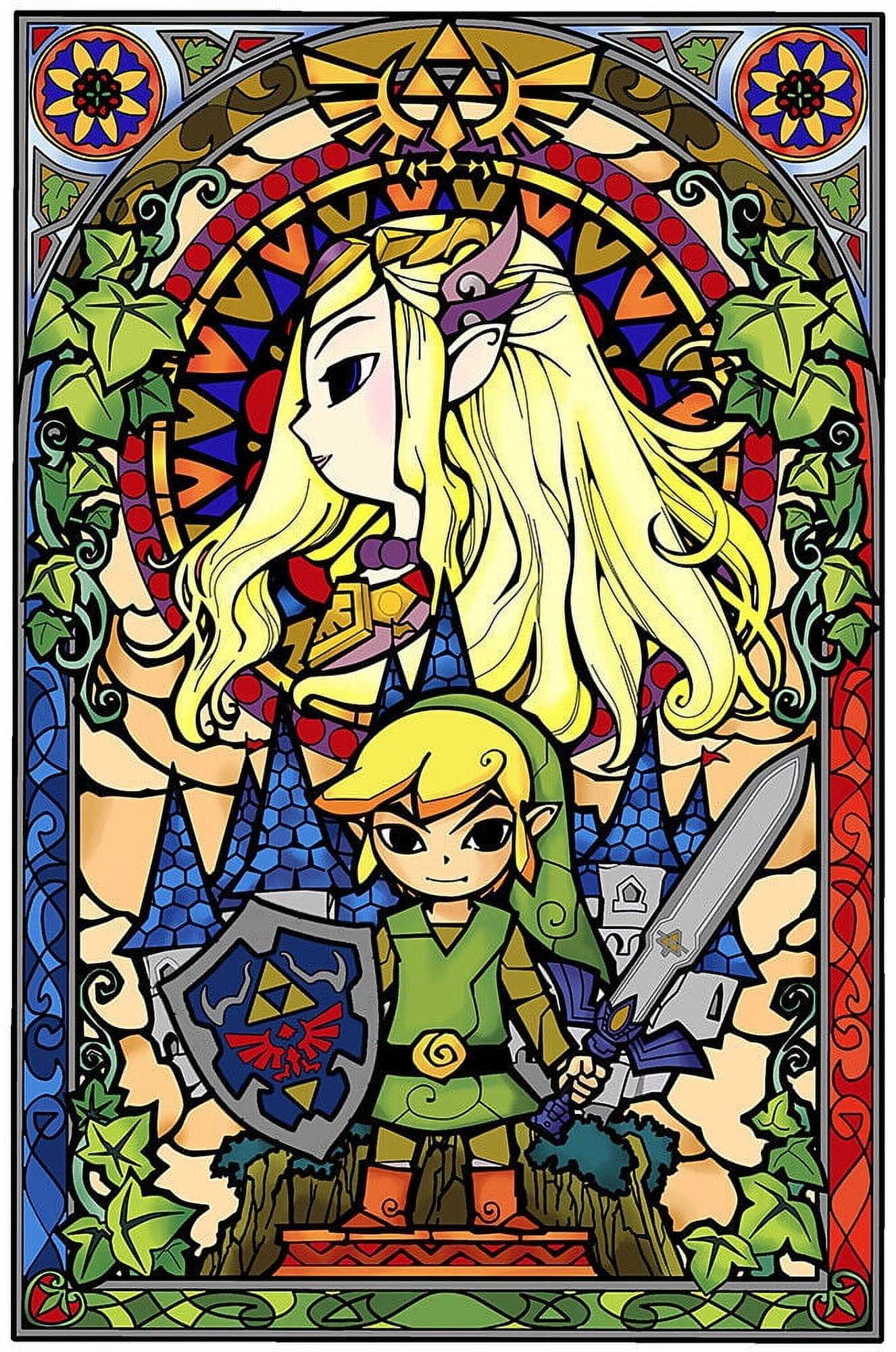 POSTER Legend of Zelda Wind Waker HD Switch Wii U GameCube POSTER MADE ...