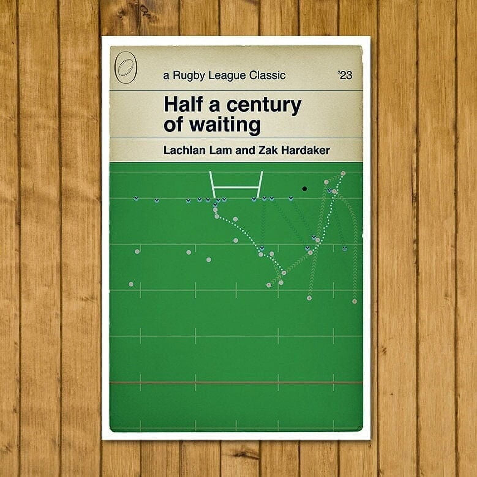 POSTER Leigh Leopards 12 St Helens 10 - Zak Hardaker Try - Challenge ...