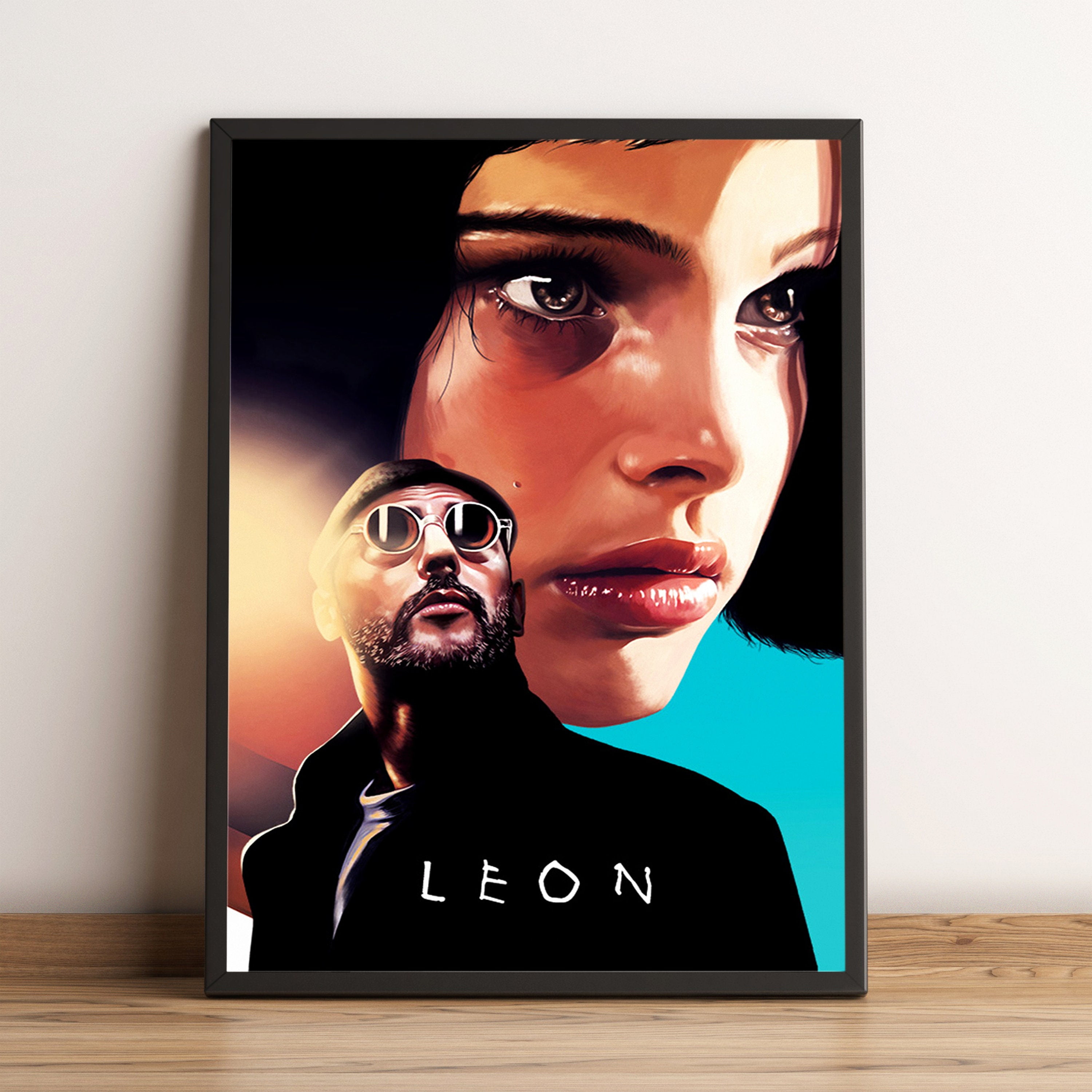 POSTER Leon The Professional Poster, Jean Reno Wall Art, Natalie ...