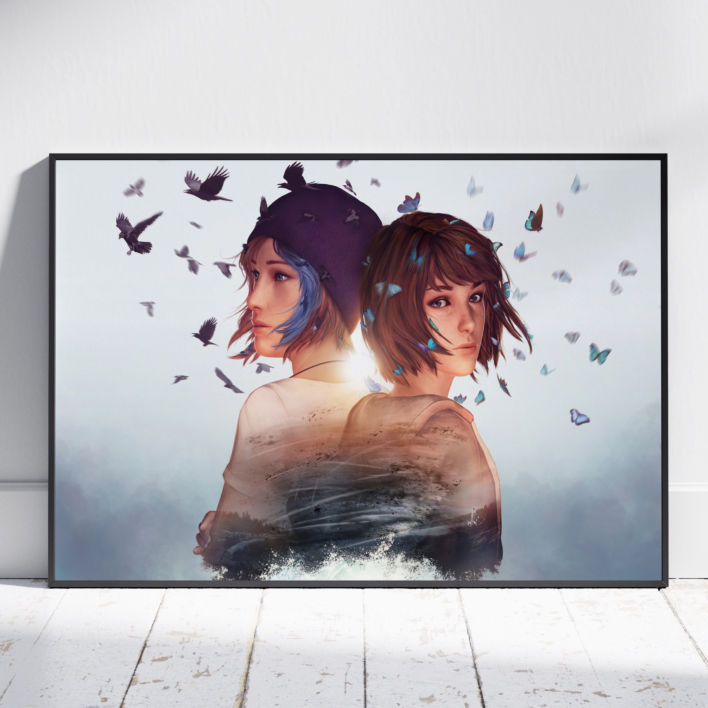 POSTER Life Is Strange Poster, Max and Chloe Wall Art, Game Poster Gift, HQ Wall Decor-UNFRAMED ...