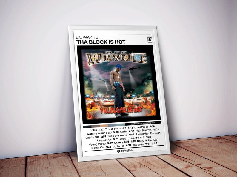 POSTER Lil Wayne Poster | Tha Block Is Hot Poster | | Album Poster ...