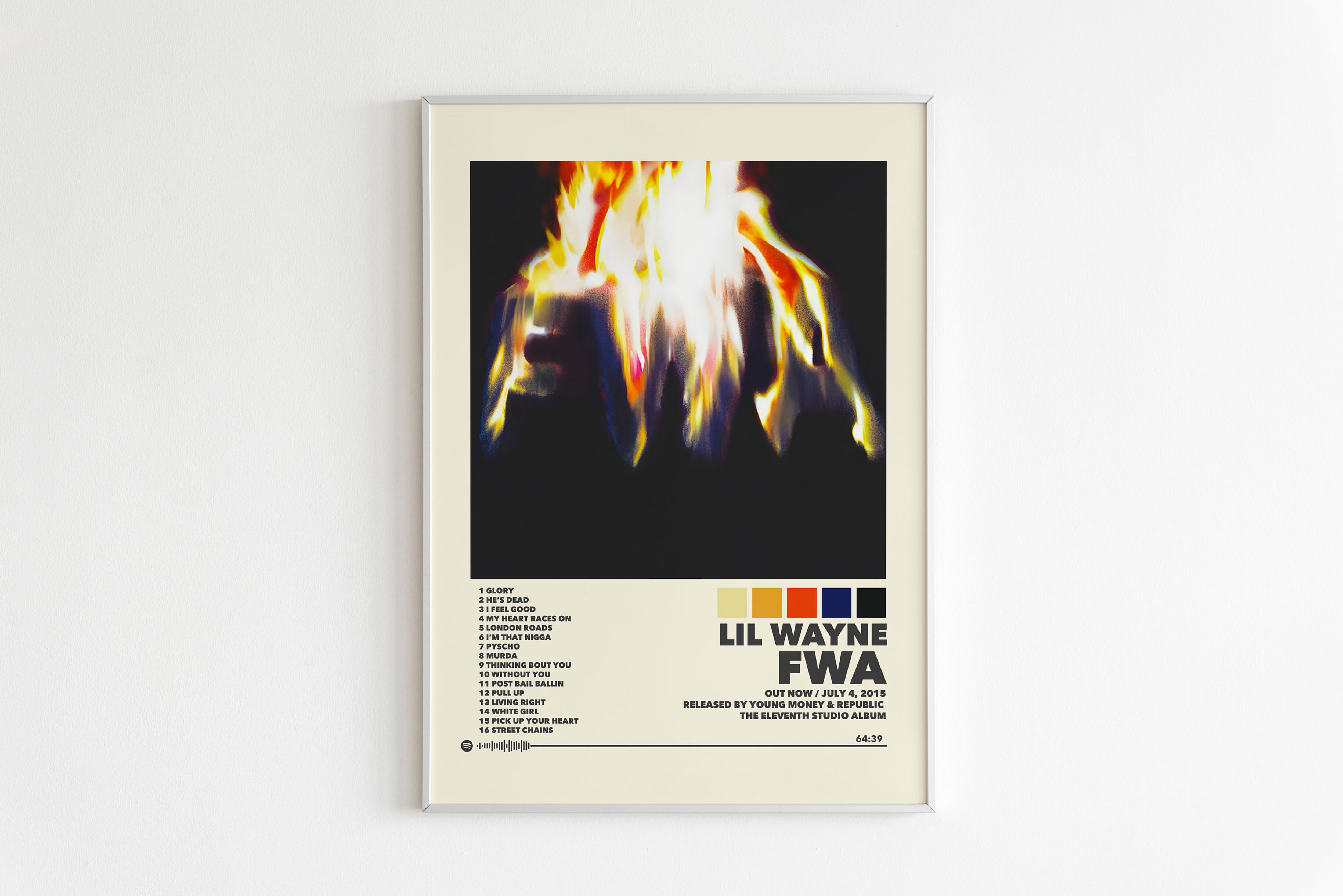 POSTER Lil Wayne Posters / FWA Poster / Album Cover Poster / Poster ...