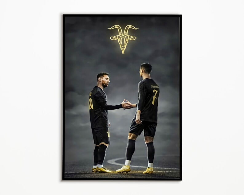 POSTER Lionel Messi - Cristiano Ronaldo Poster | Cristiano Ronaldo ...