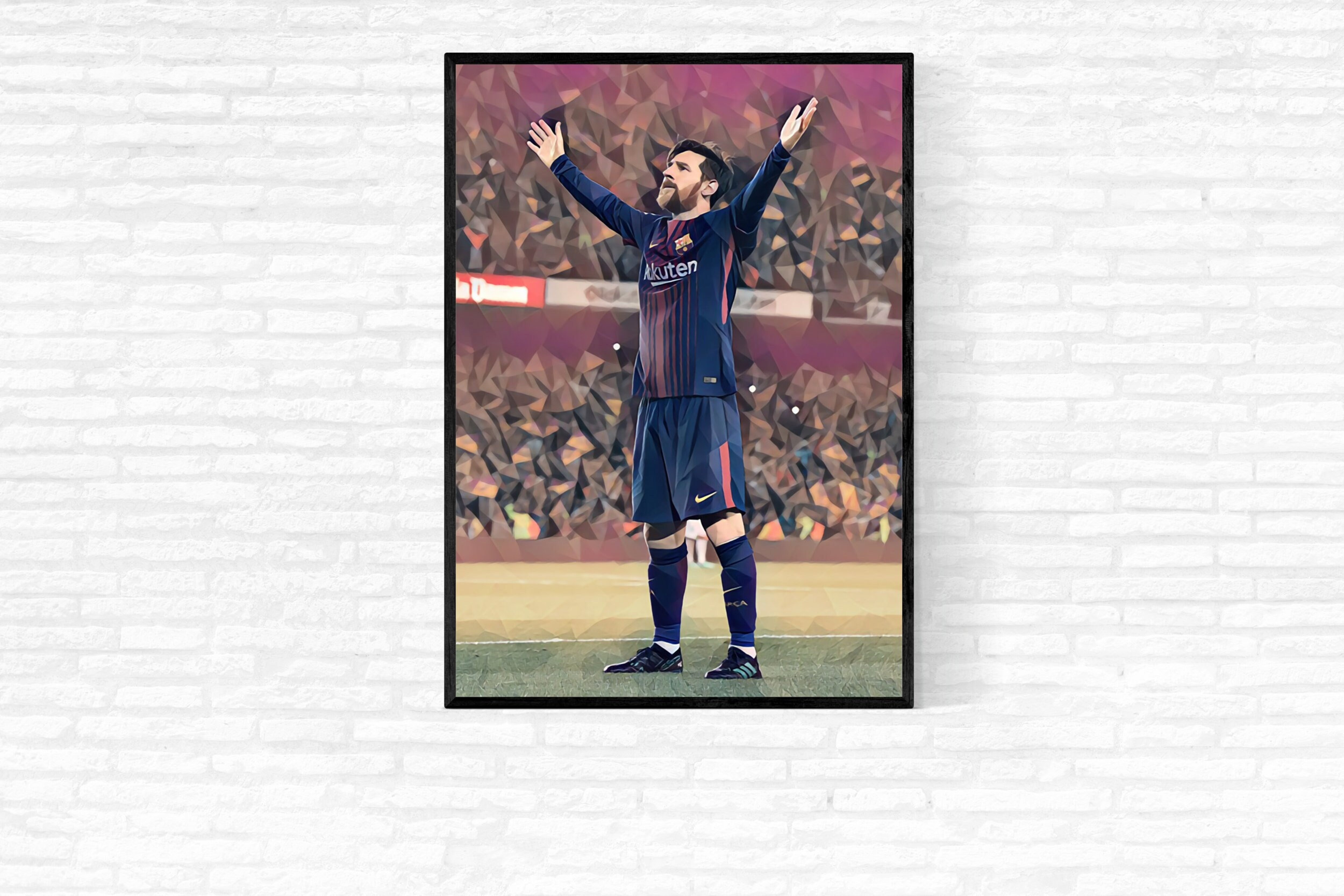 POSTER Lionel Messi Poster, Messi Print, Football Posters, Soccer ...