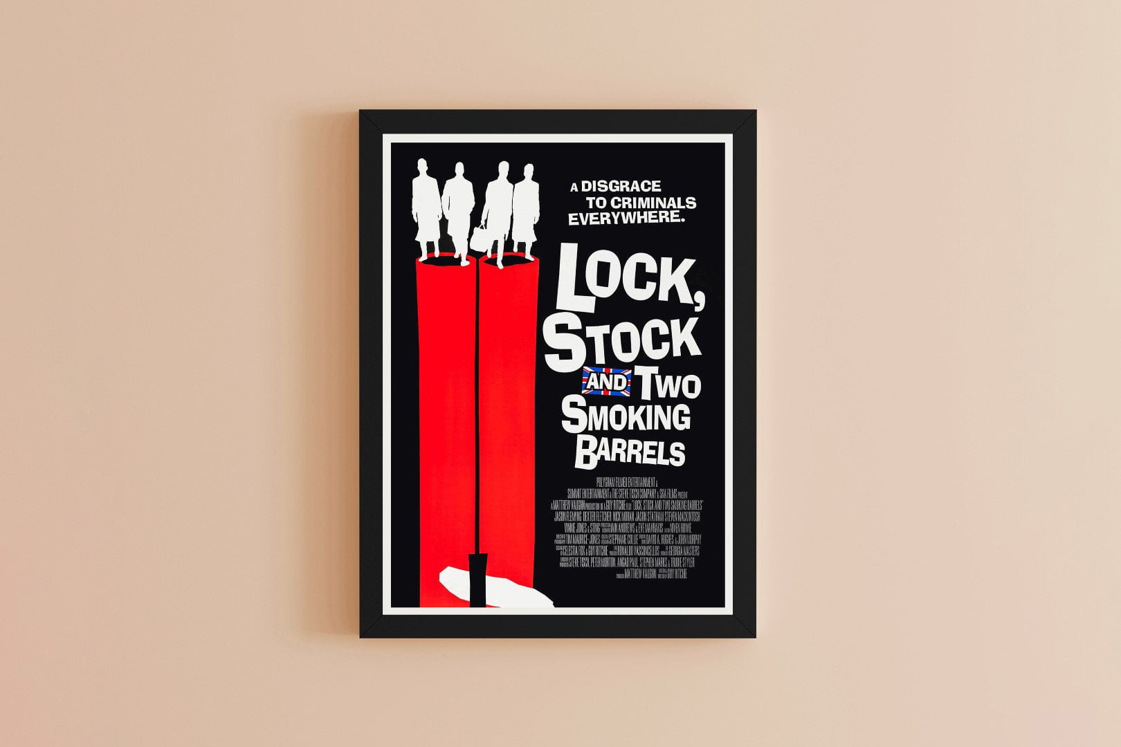 Poster Lock, Stock and Two Smoking Barrels Film / Movie Advertising ...