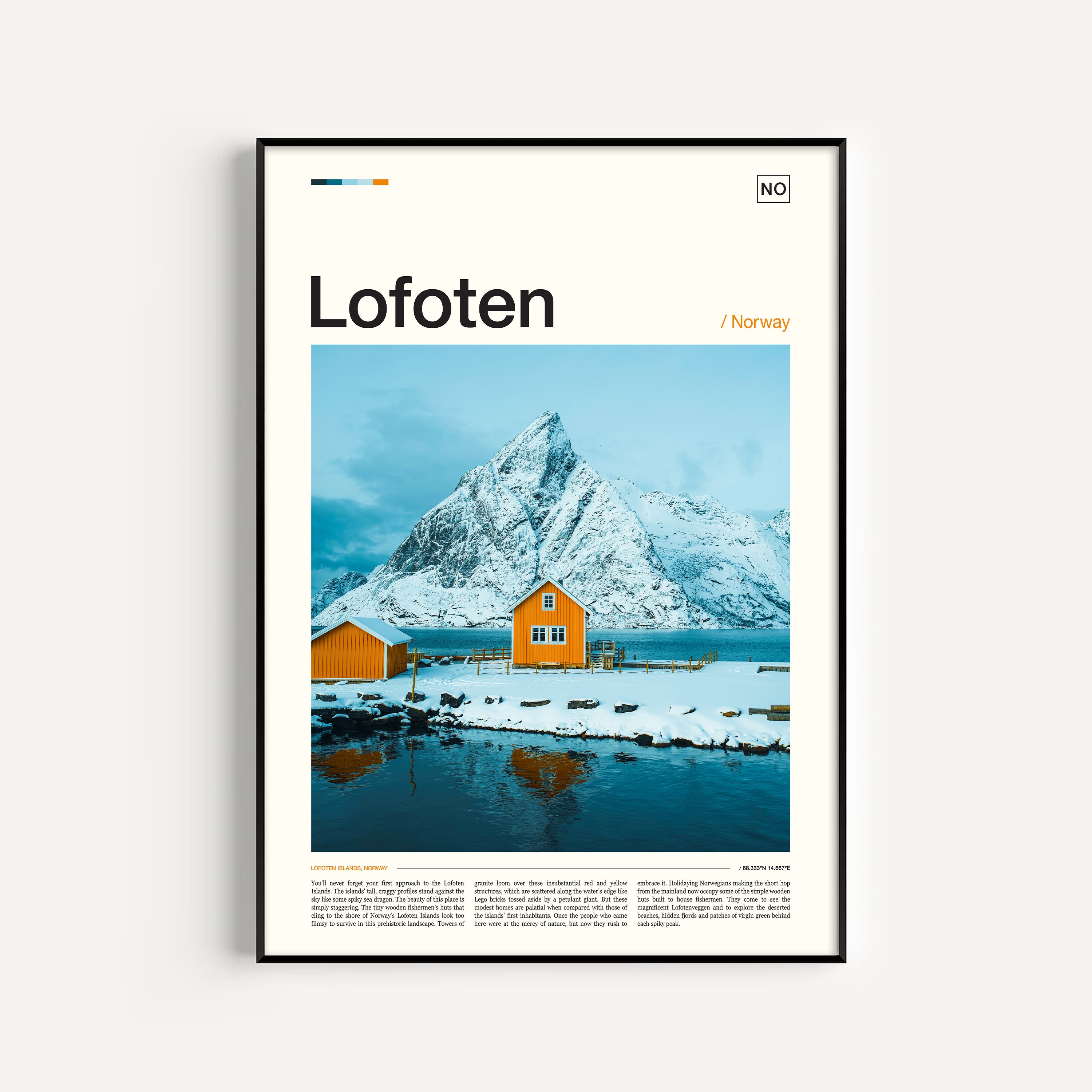 POSTER Lofoten Print, Norway Print, Lofoten Poster, Lofoten Wall Art ...