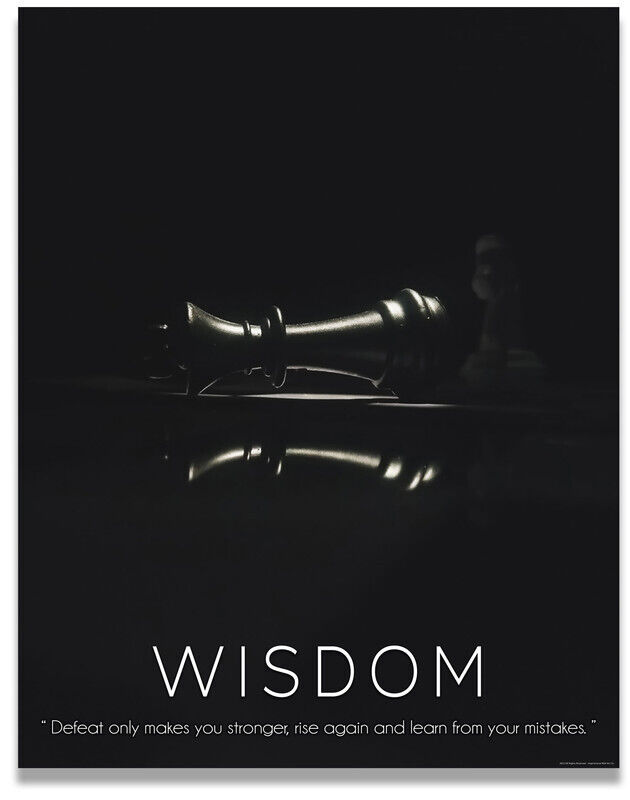 POSTER Logical Chess Knowledge Match Motivational Quotes Poster-24x36 ...