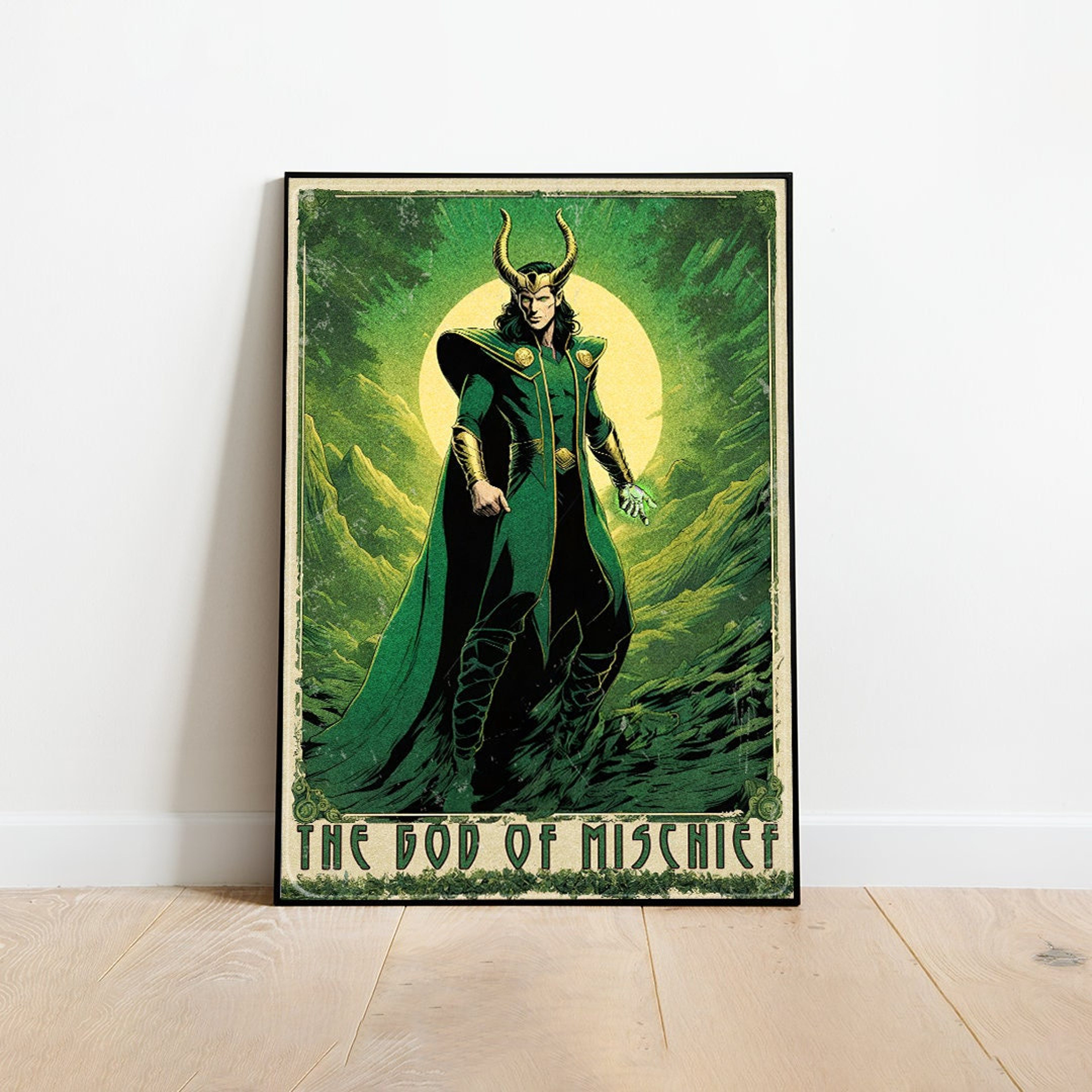 POSTER Loki Poster, Avengers Poster, Superhero Poster, A3, A4, A5 ...