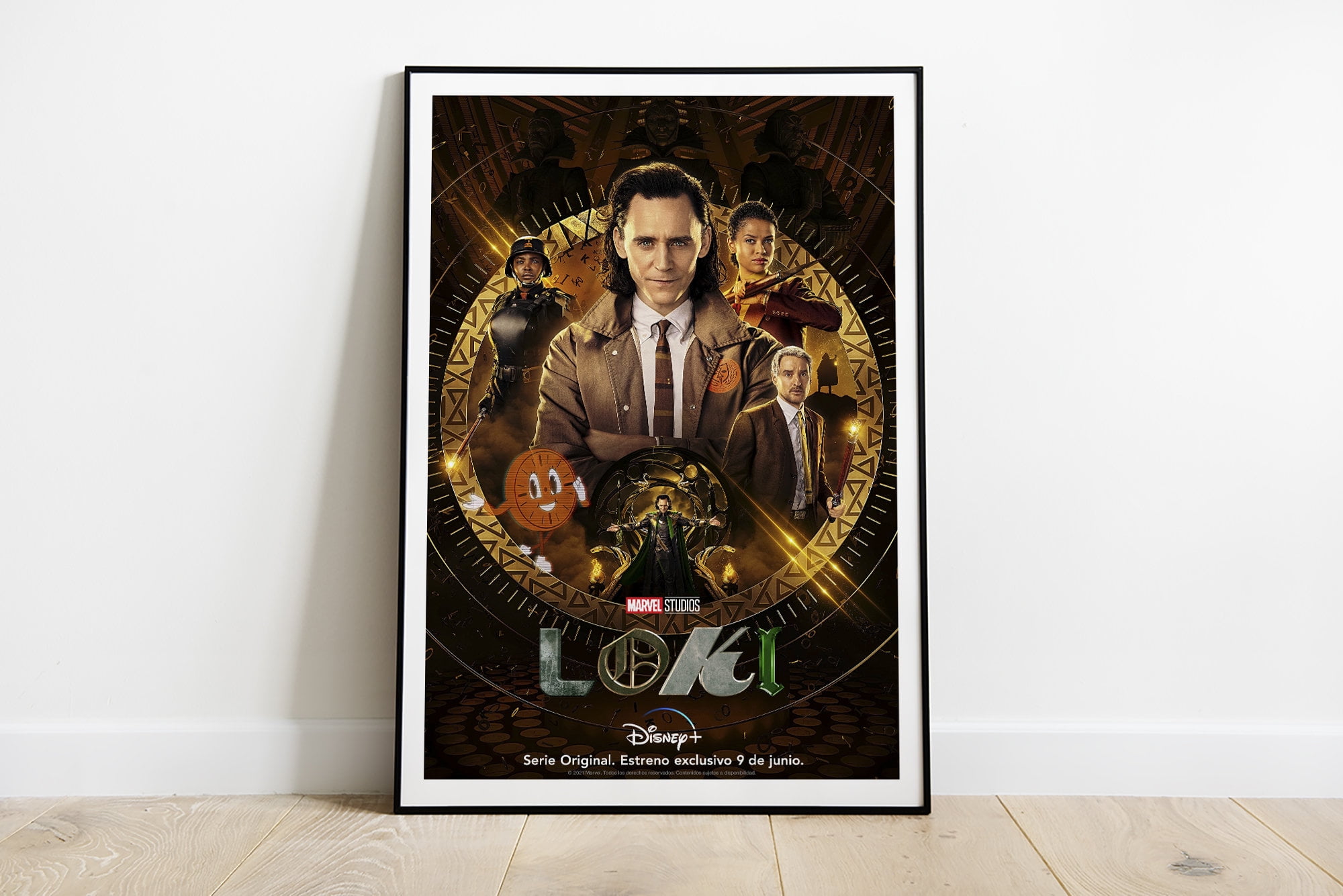 POSTER Loki Tv Series Poster - Classic Vintage Wall Art Print Film ...