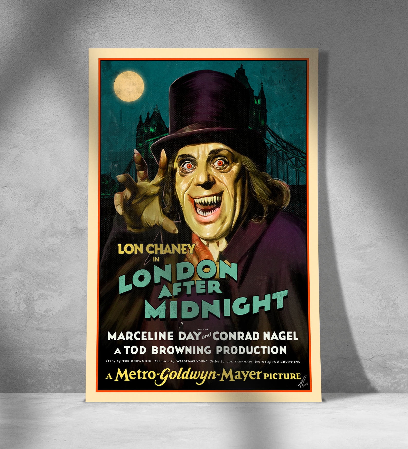 POSTER London after Midnight Movie Poster-UNFRAMED - Walmart.com