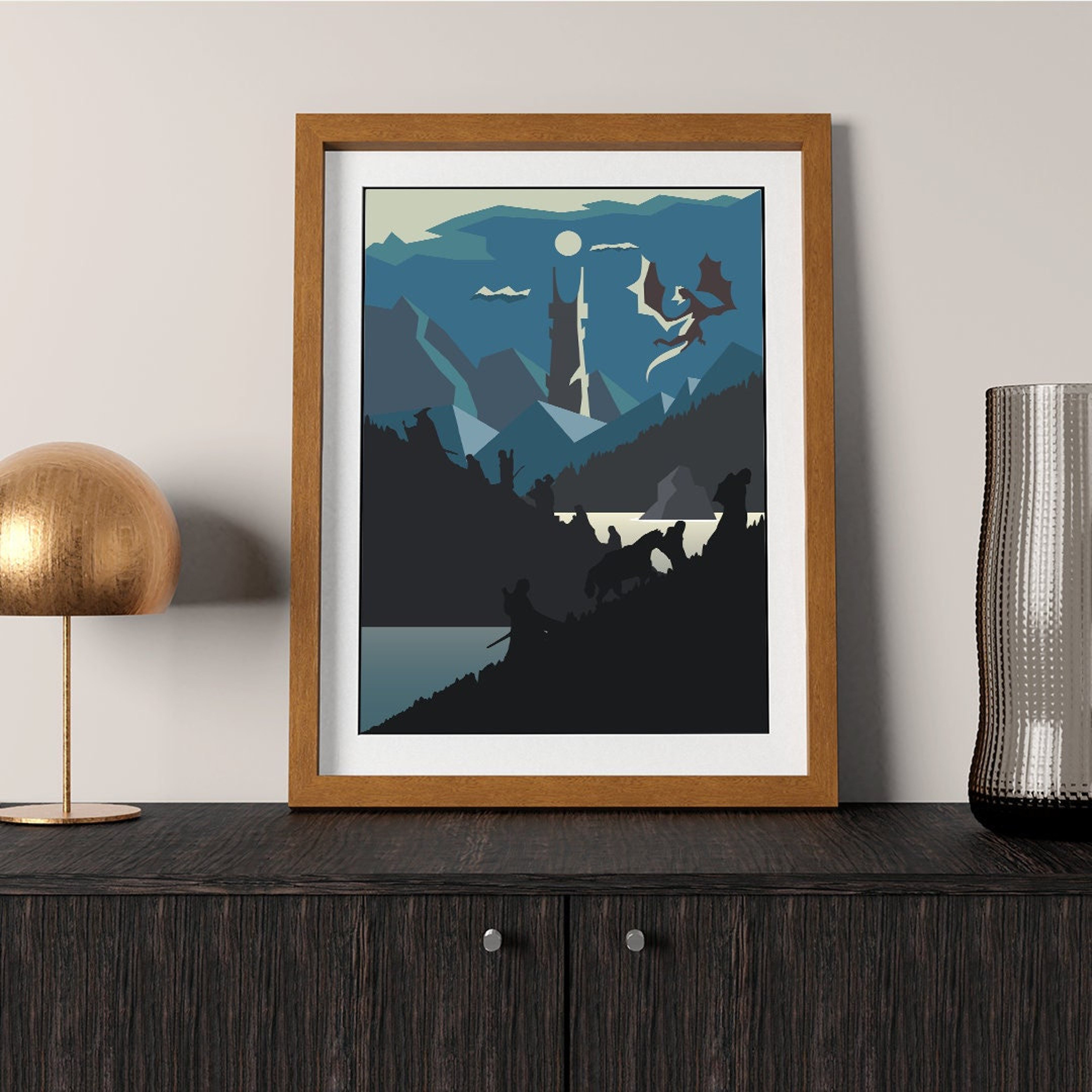 POSTER Lord Of The Rings Art, Lord Of The Rings Poster, Lord Of The ...
